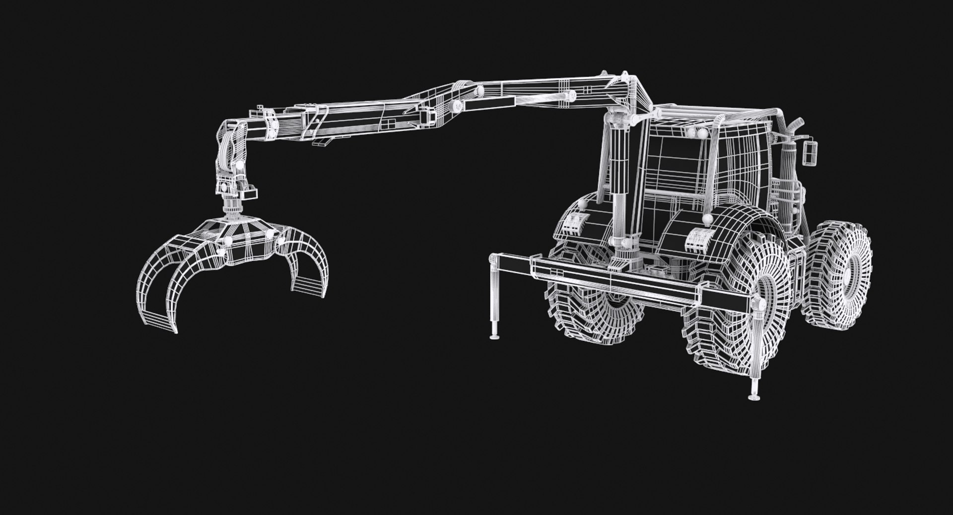 Generic Forestry Model - TurboSquid 1479834