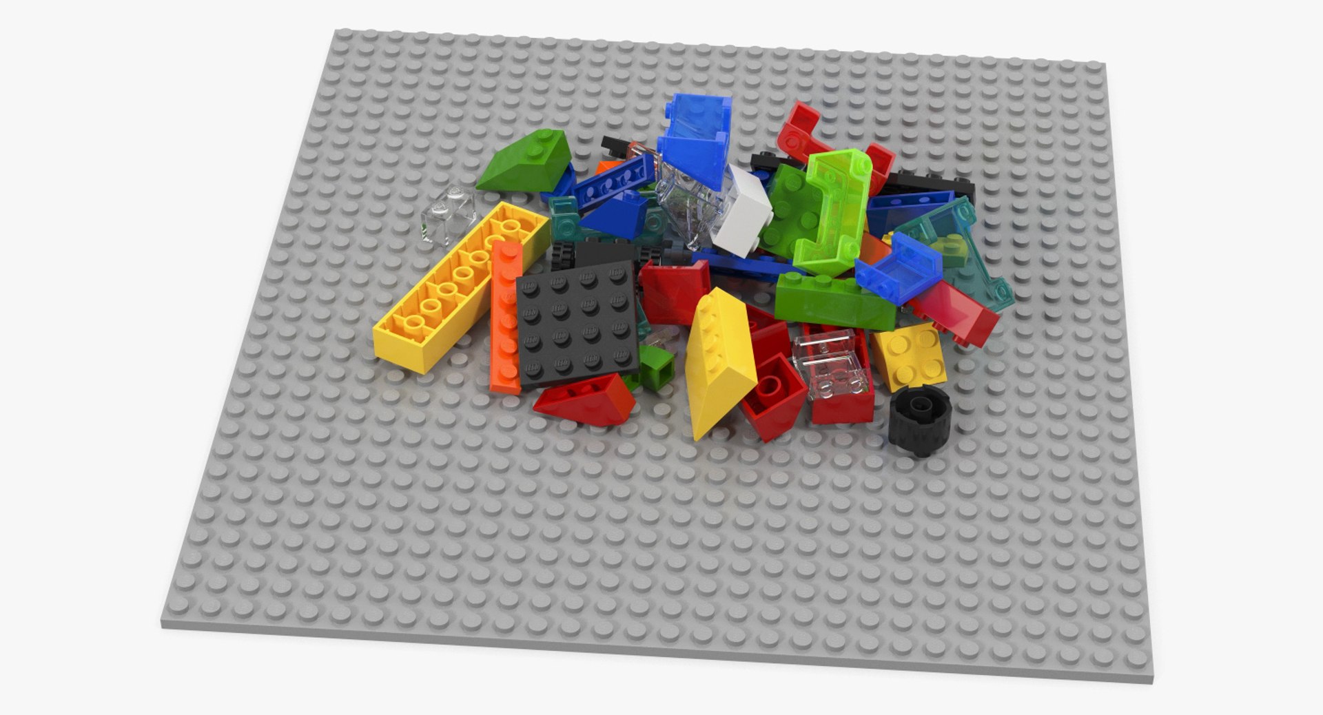 Lego Bricks 3D Model - TurboSquid 1331431