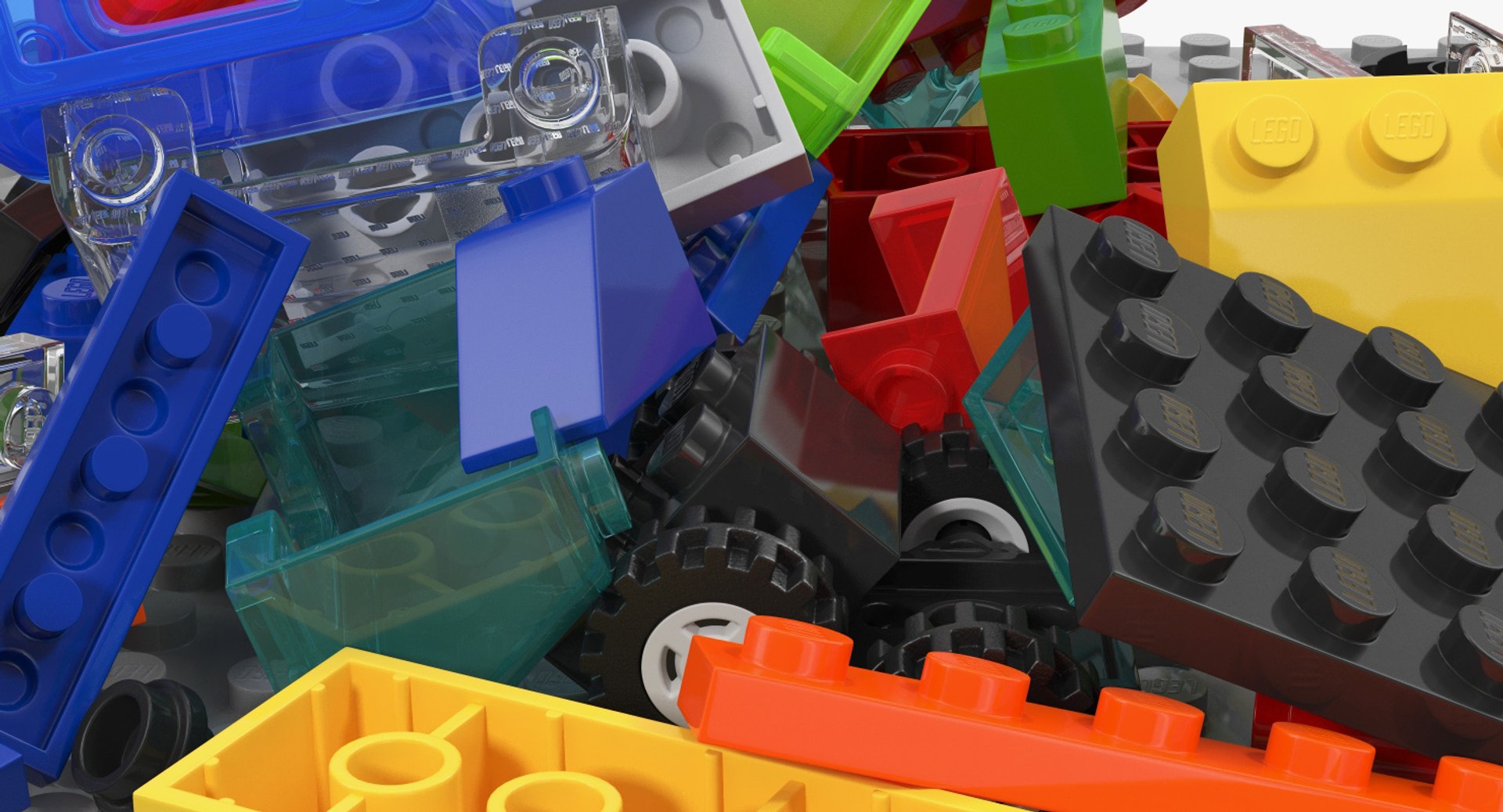 Lego Bricks 3D Model - TurboSquid 1331431