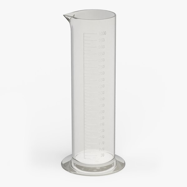 Lab Graduated Cylinder Flask Empty 3D 모델 - TurboSquid 2063632