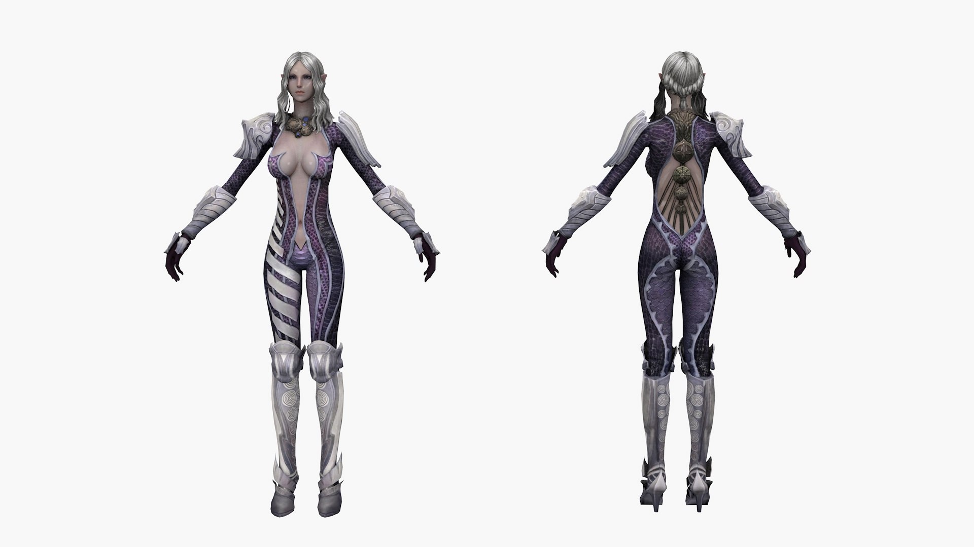 Elf Knight V14 3D Model - TurboSquid 1879635