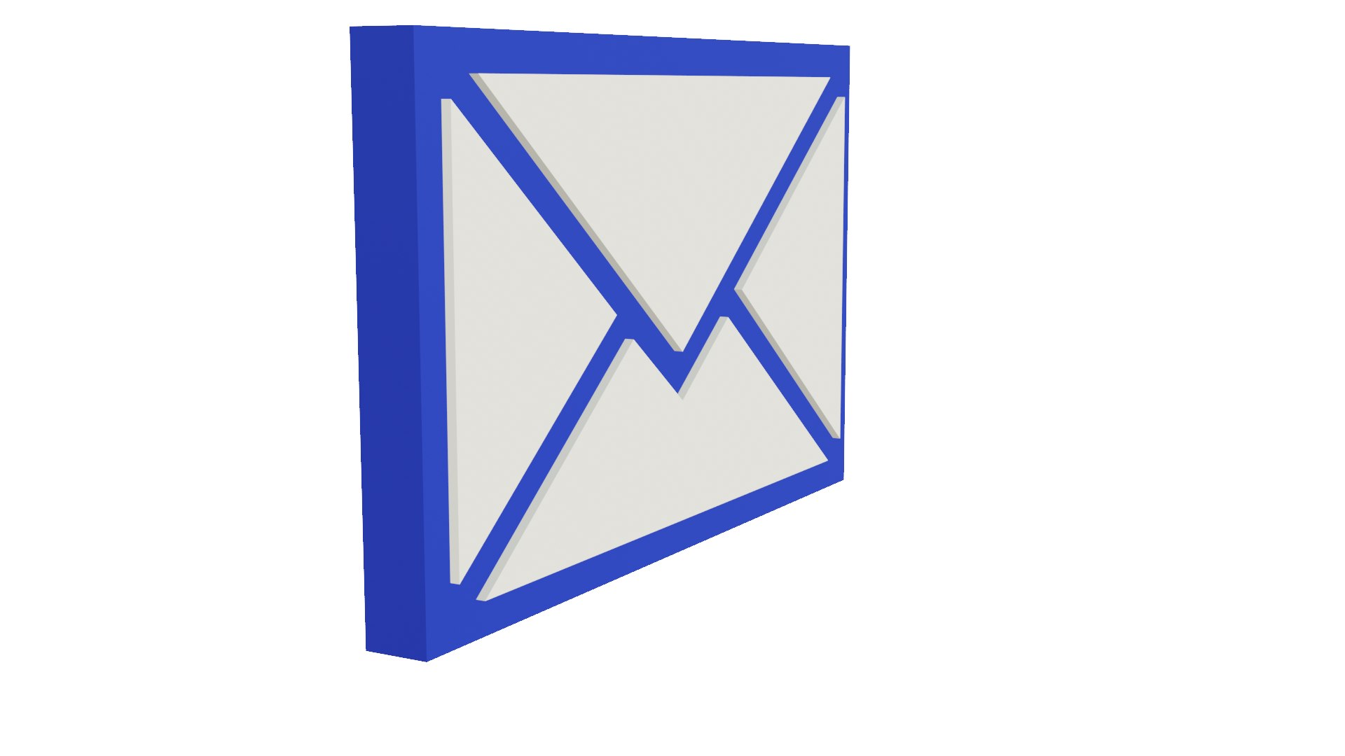 3D Email Pc Incon - TurboSquid 1906884