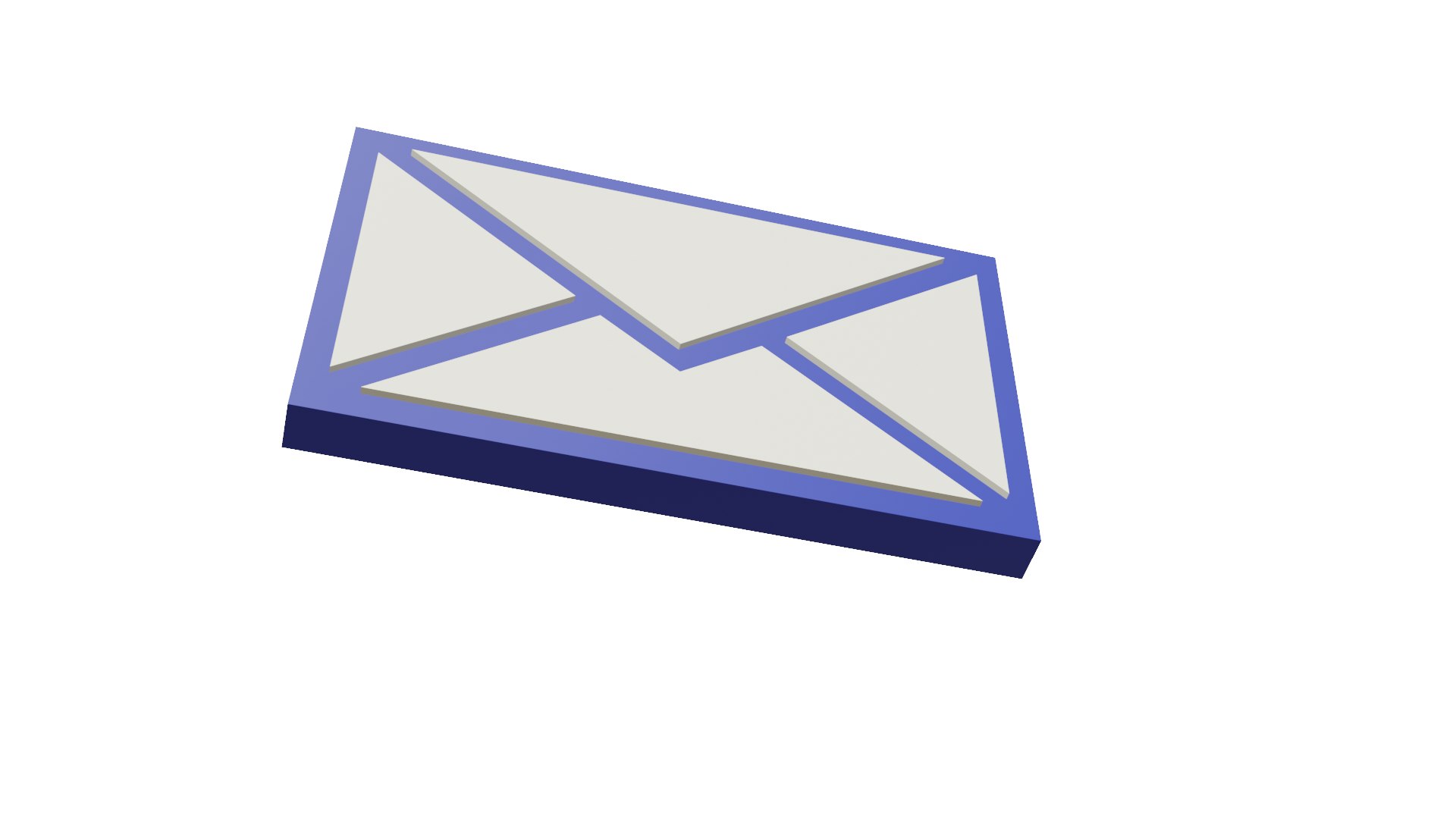 3D Email Pc Incon - TurboSquid 1906884