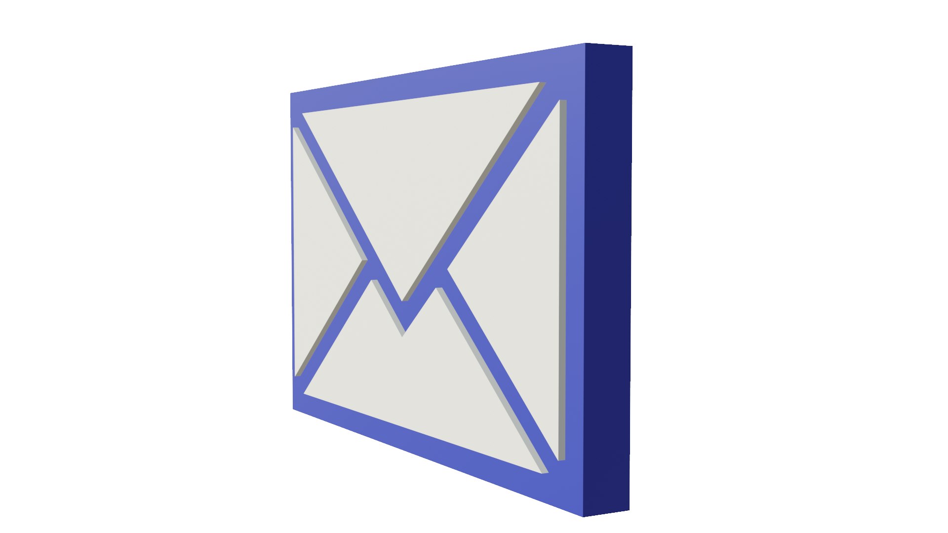 3D Email Pc Incon - TurboSquid 1906884
