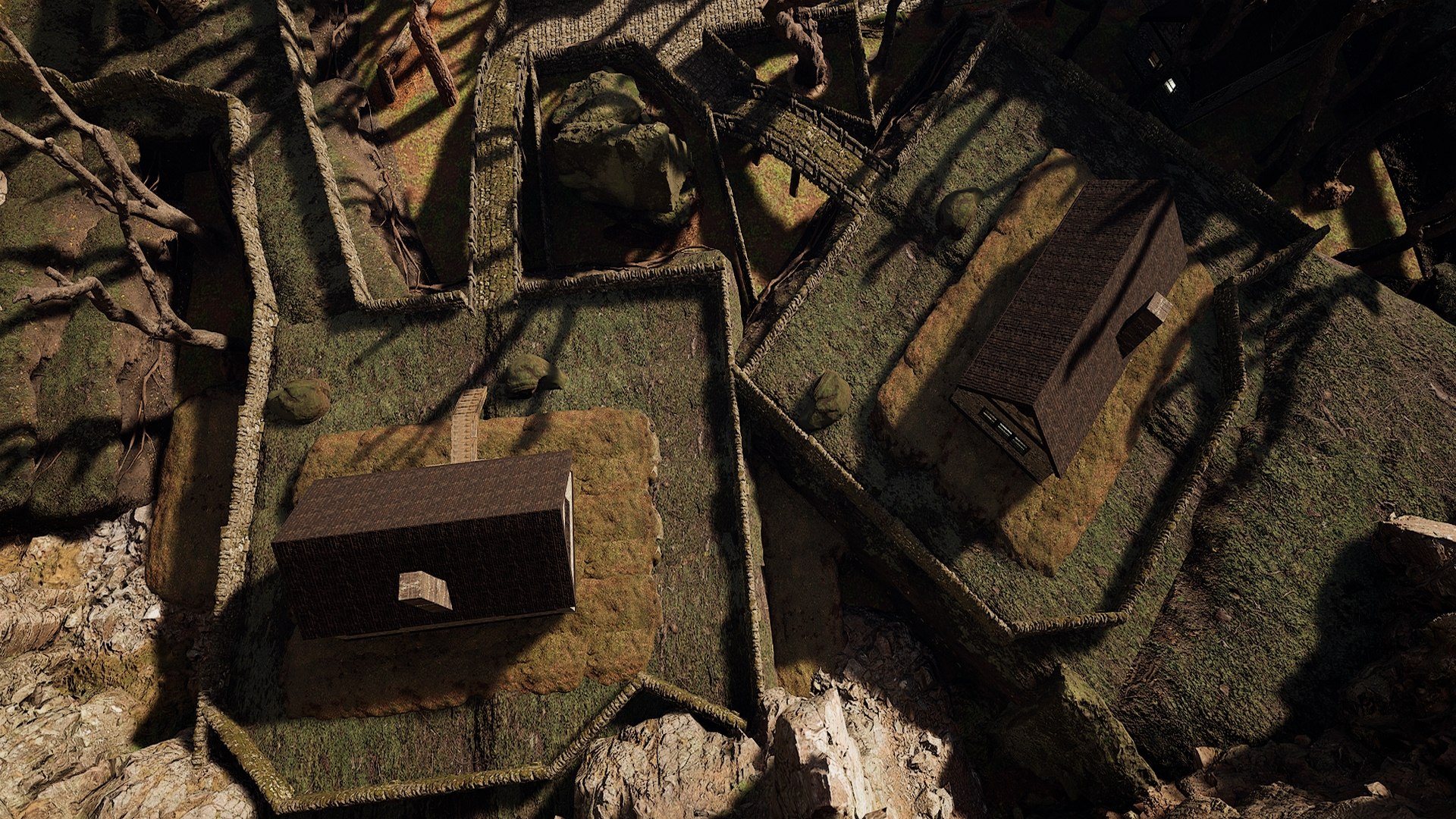 Mountain Surrounded Village Environment 3D Model - TurboSquid 2349111