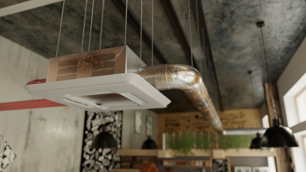 3D Coffee Shop American Style - TurboSquid 1788946
