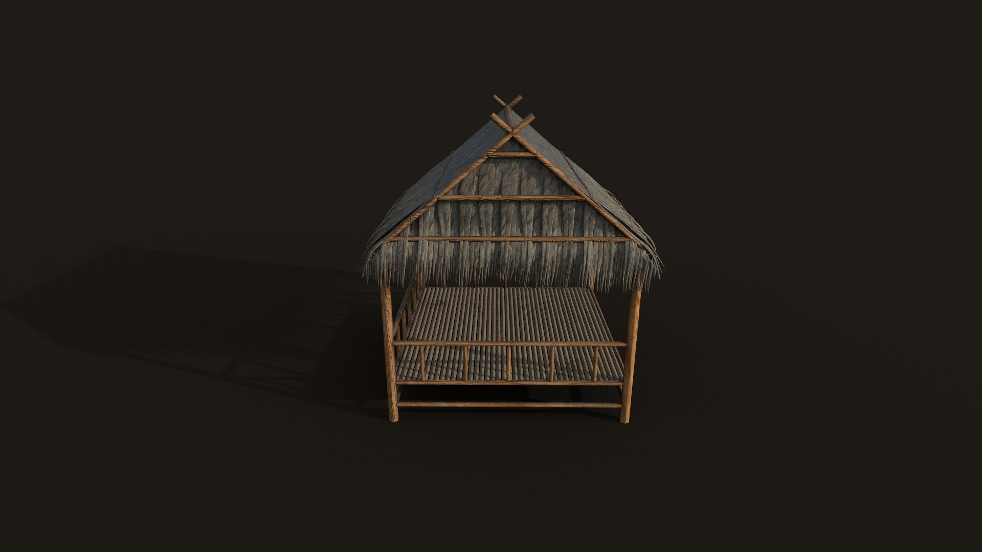 Thatch Hut 3D Model 3D Model - TurboSquid 1882997