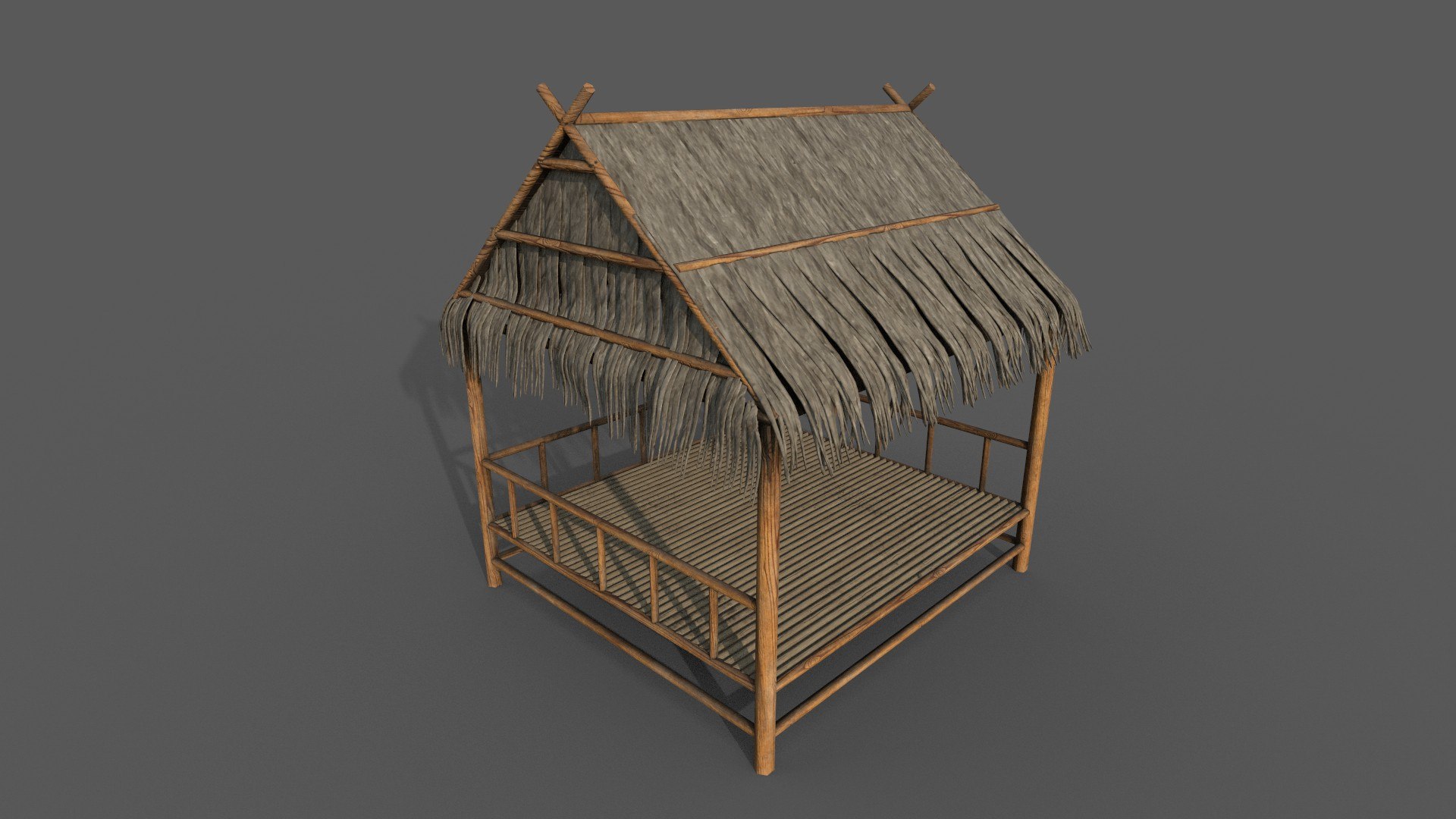 Thatch Hut 3D Model 3D Model - TurboSquid 1882997