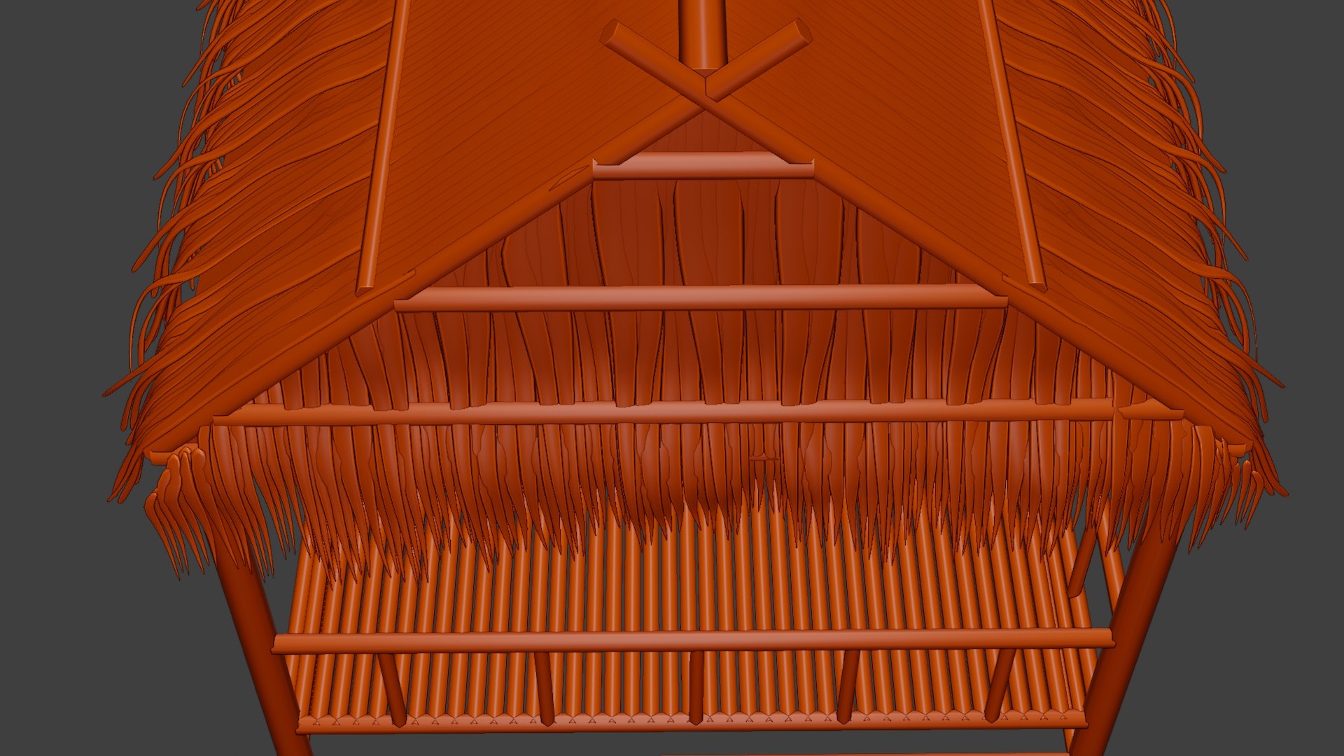 Thatch Hut 3D model 3D model - TurboSquid 1882997