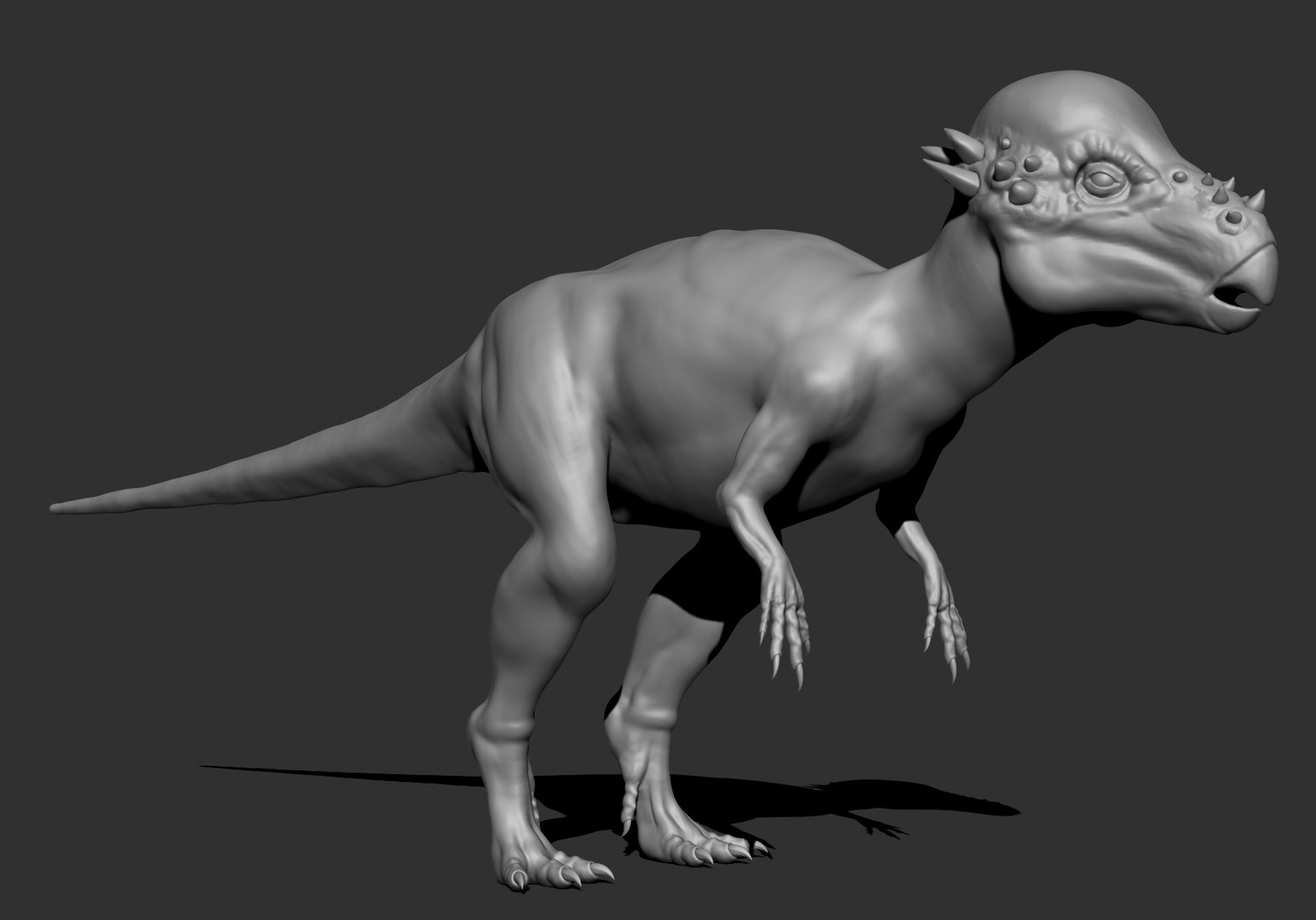 Pachycephalosaurus Sculpt Project 3D - TurboSquid 2091594