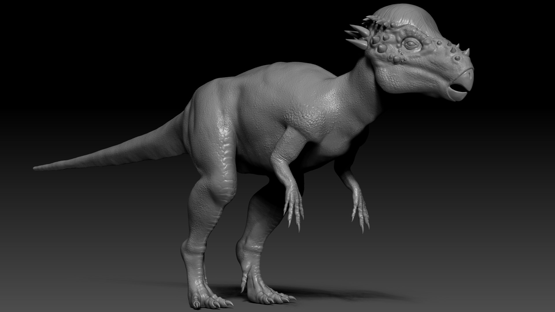Pachycephalosaurus Sculpt Project 3D - TurboSquid 2091594