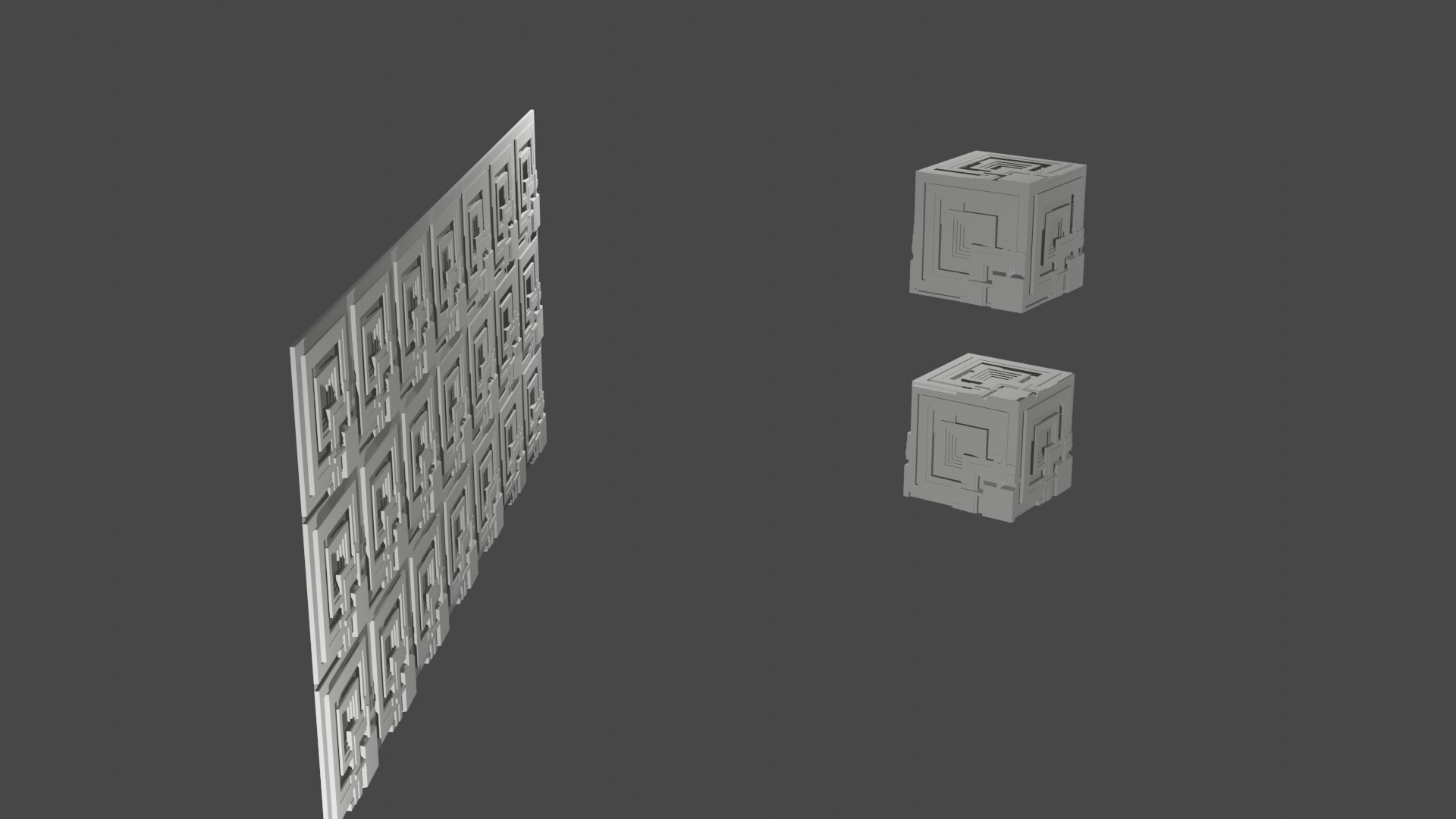 MAYAN Cubes 3D Model - TurboSquid 2023959