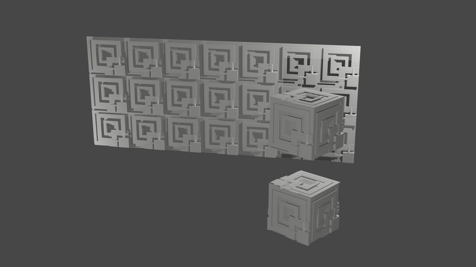 MAYAN Cubes 3D Model - TurboSquid 2023959