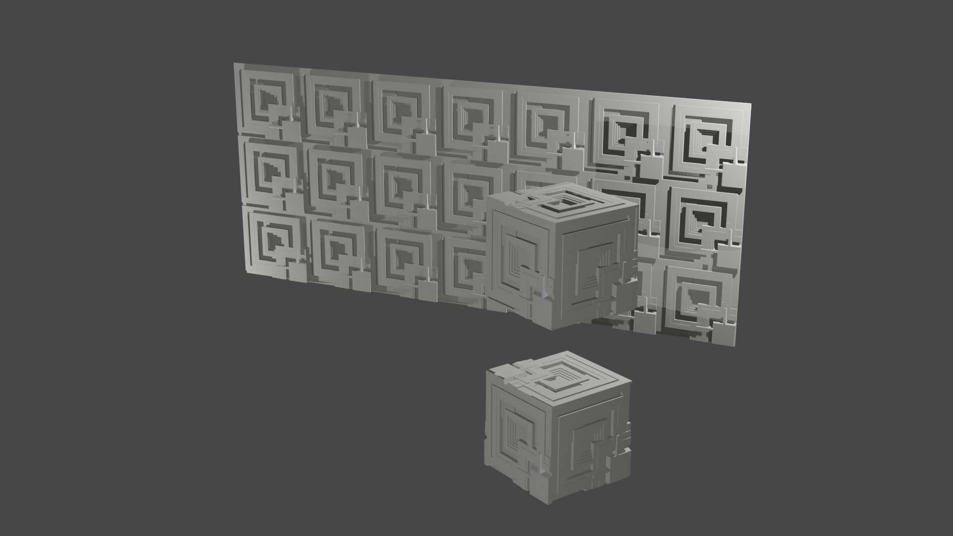 MAYAN Cubes 3D Model - TurboSquid 2023959