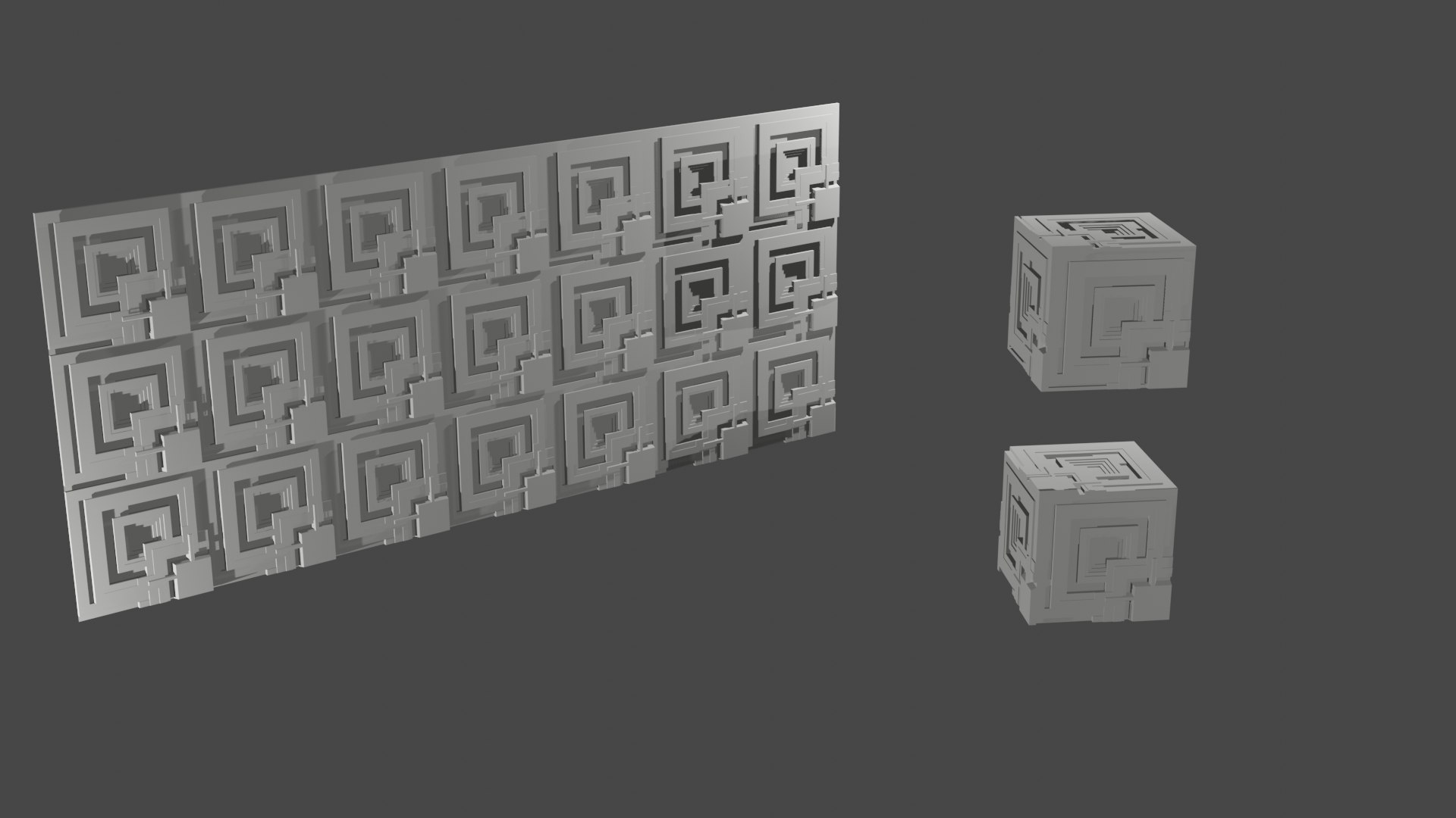 MAYAN Cubes 3D Model - TurboSquid 2023959