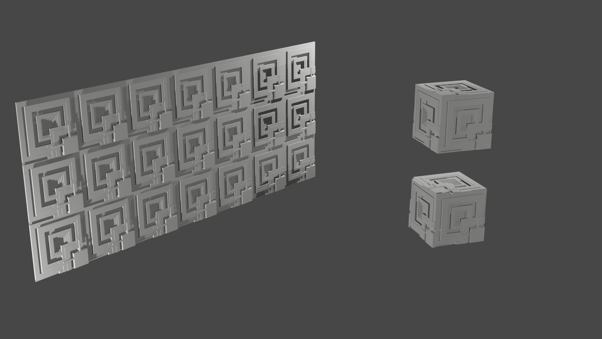 MAYAN Cubes 3D Model - TurboSquid 2023959