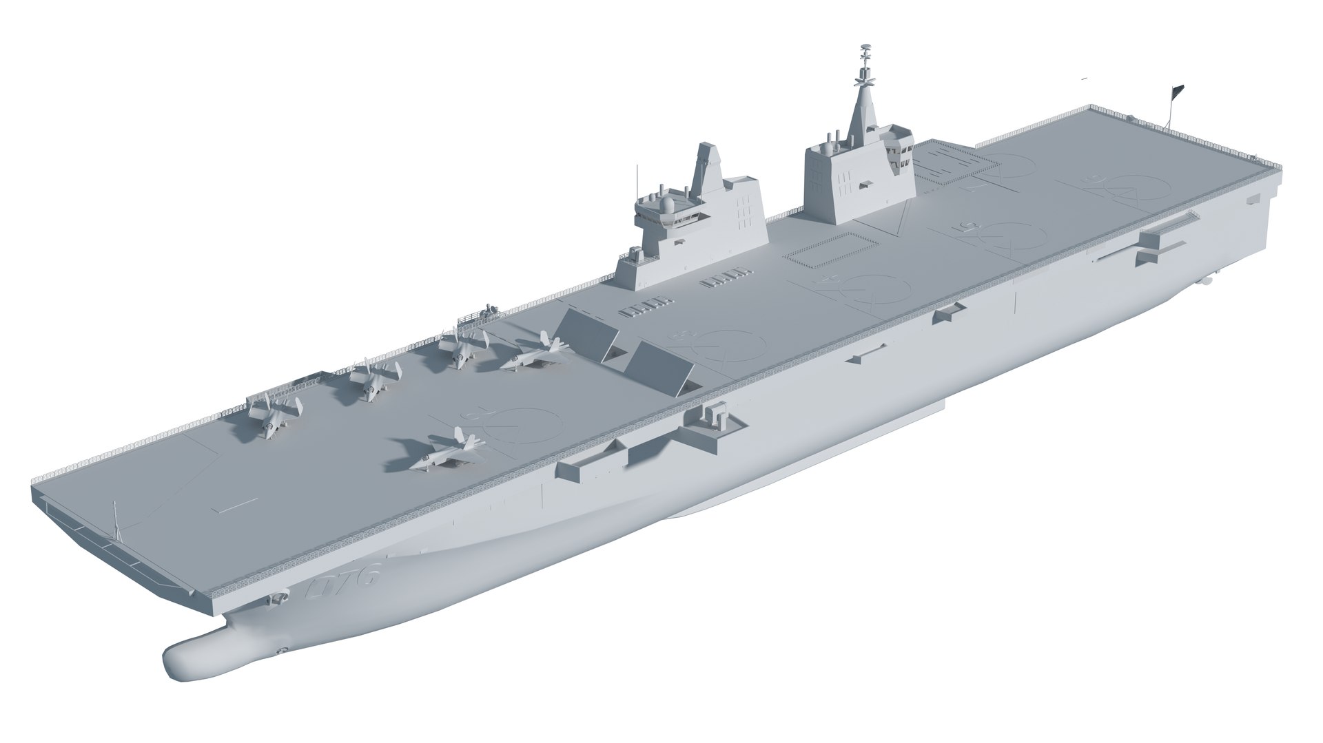 3D Model Chinese Peoples Liberation Army Navy076 Amphibious Assault ...