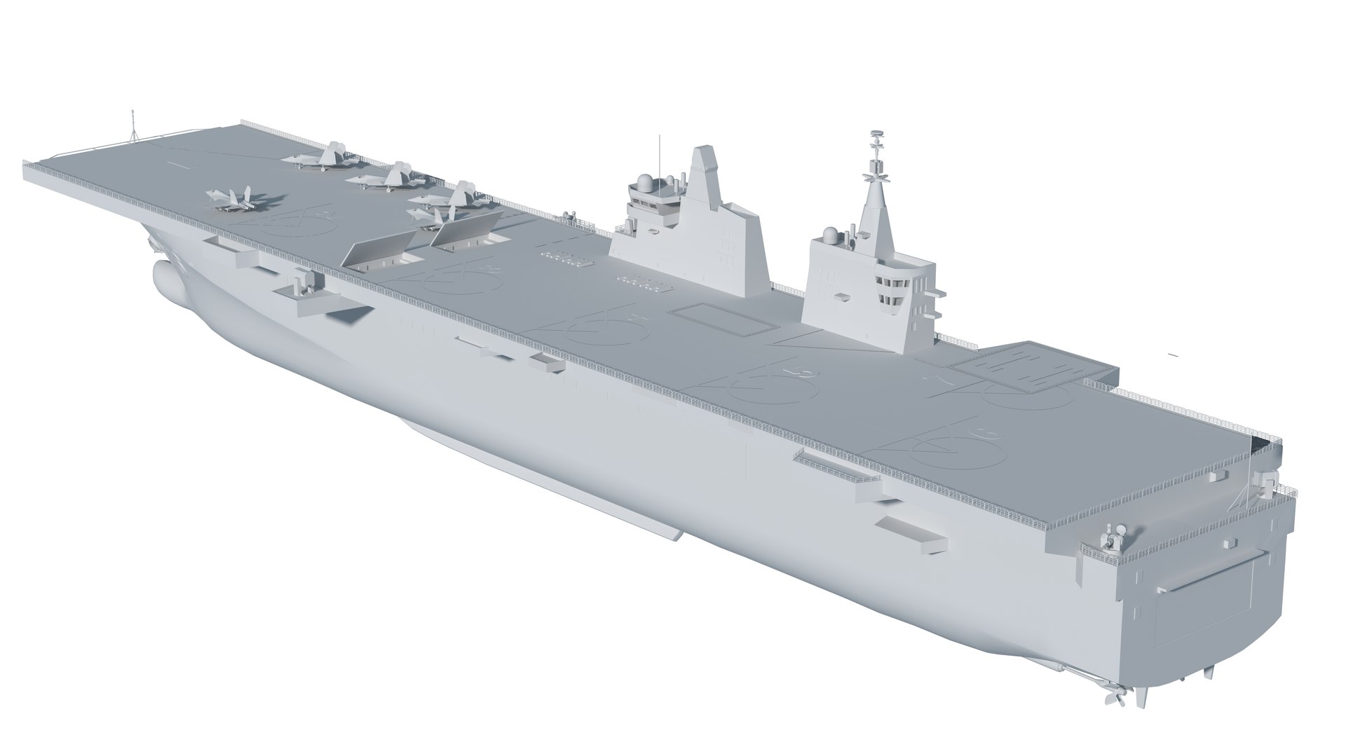 3D Model Chinese Peoples Liberation Army Navy076 Amphibious Assault ...