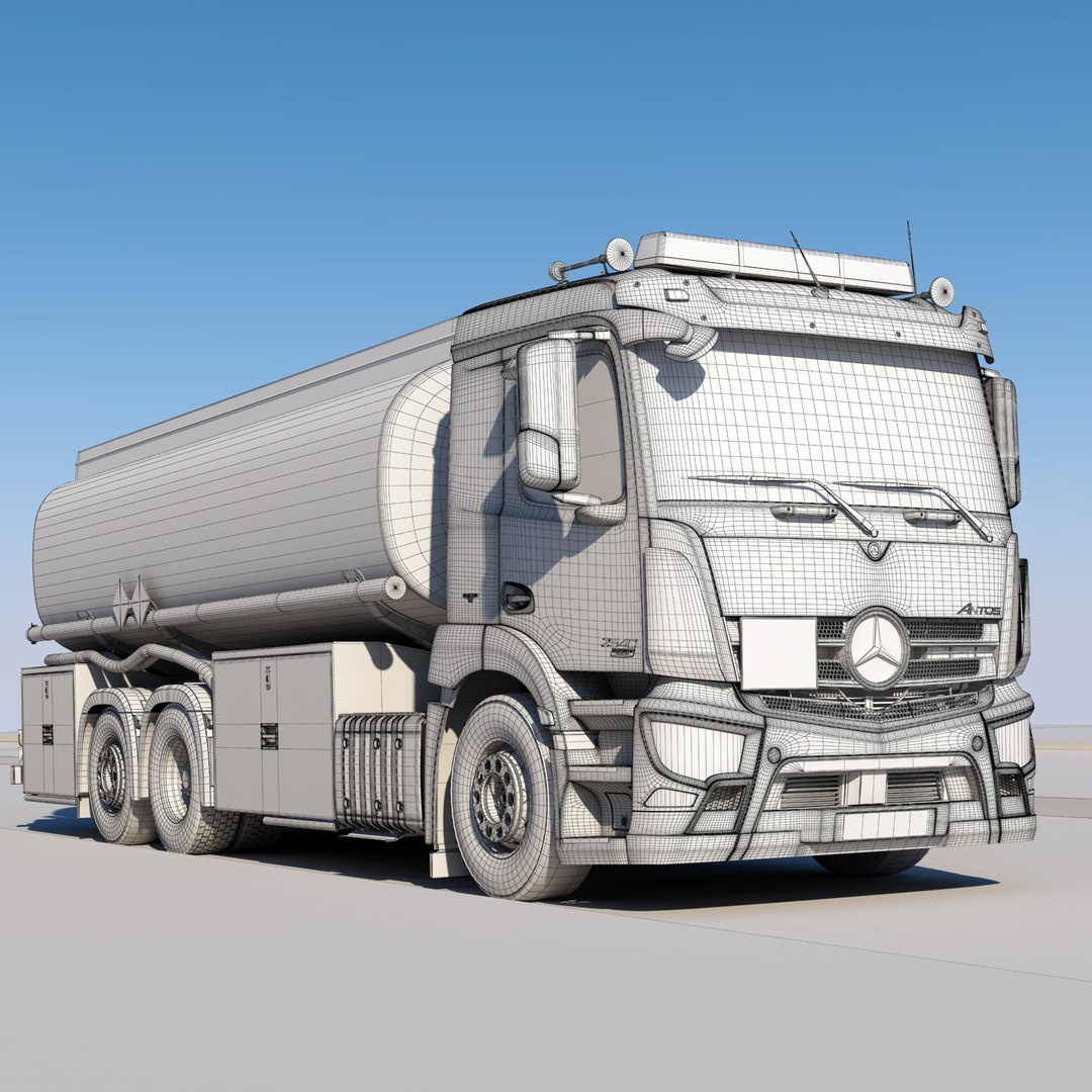 3ds Max Antos Tank