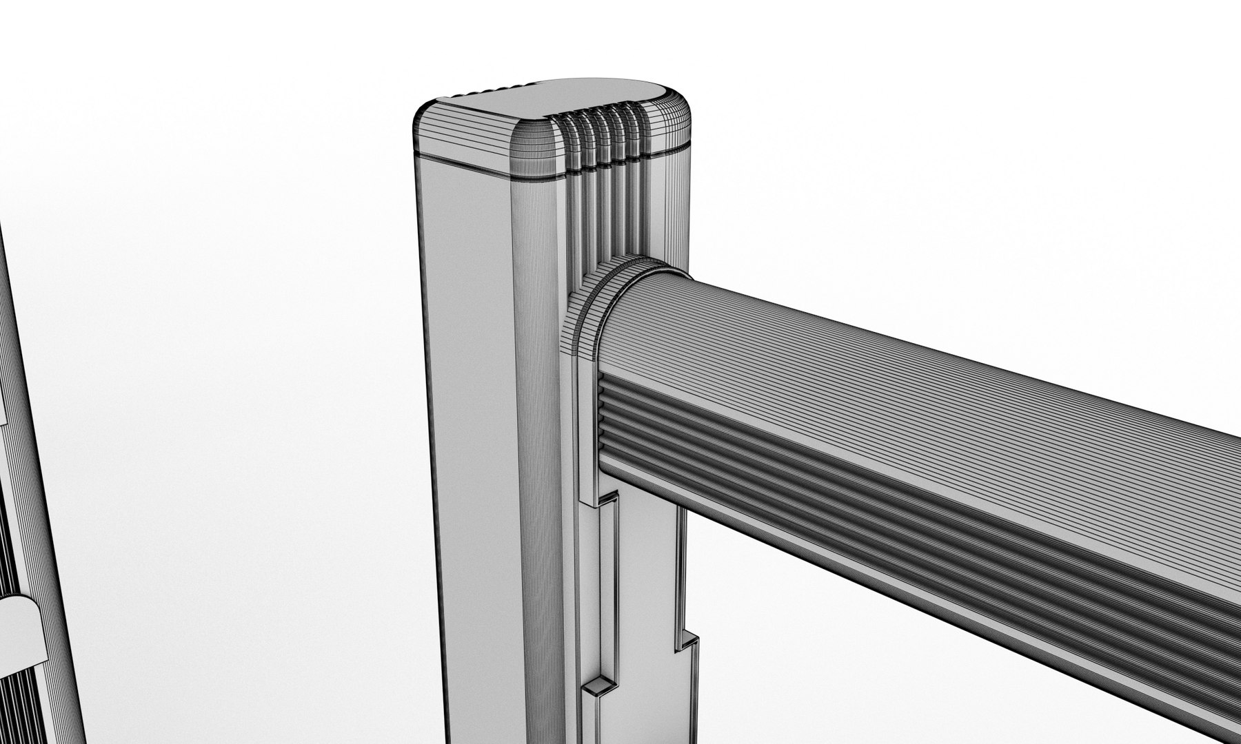 Protective Barrier Integrator Model Turbosquid 1507713 