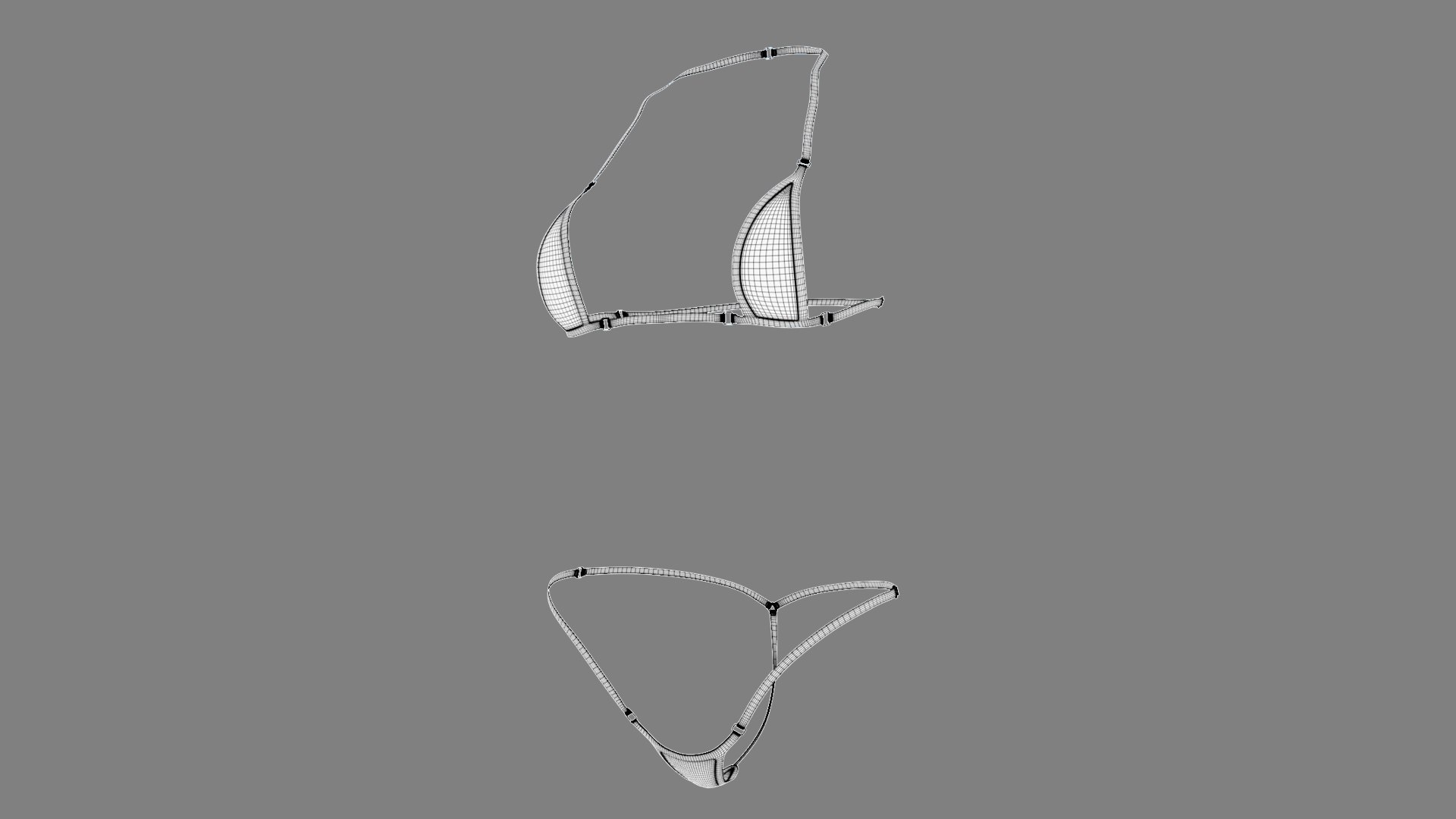 3D Swimsuit model - TurboSquid 1965684