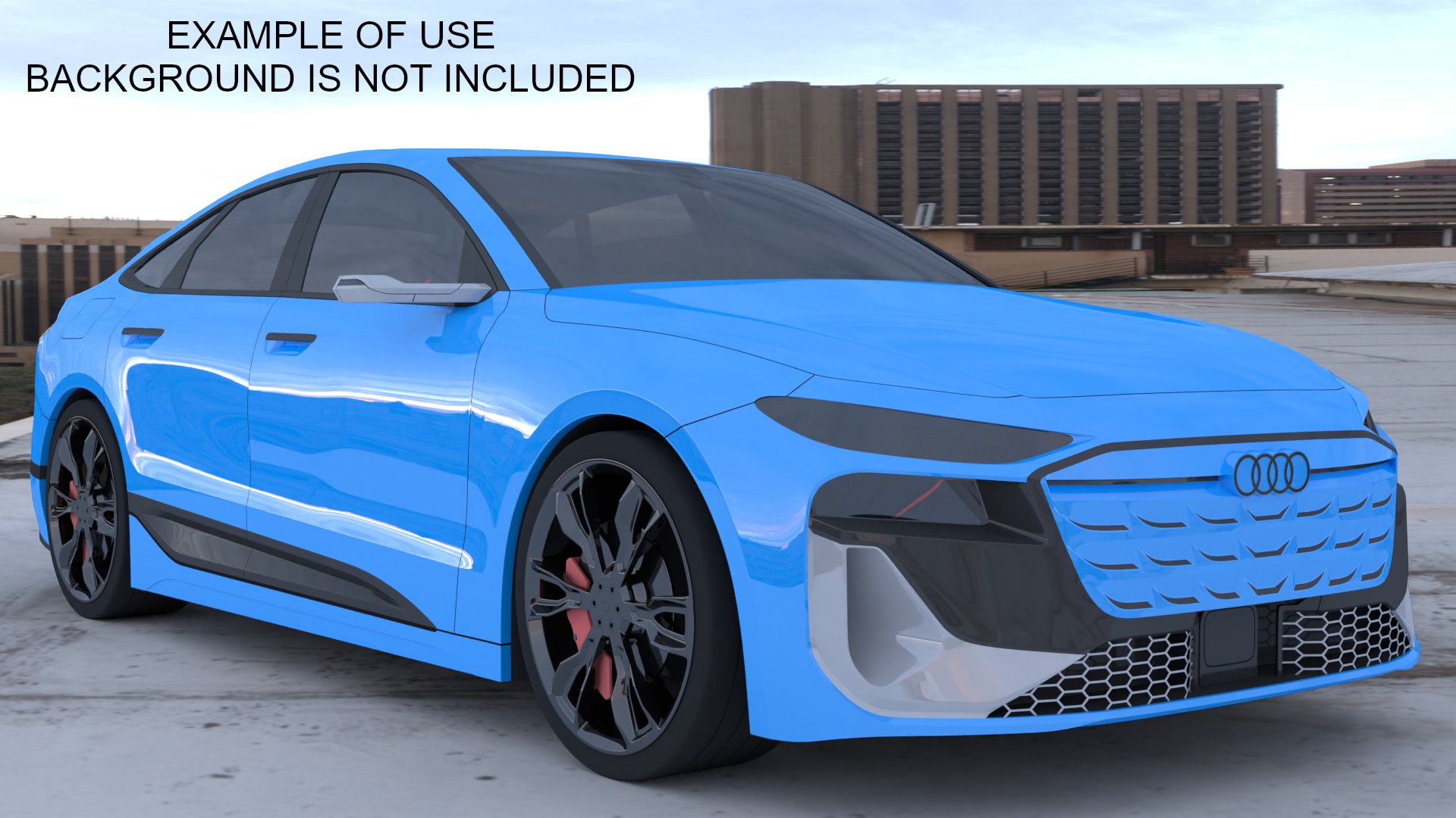 3D Skoda Audi And Tesla Model - TurboSquid 2386558
