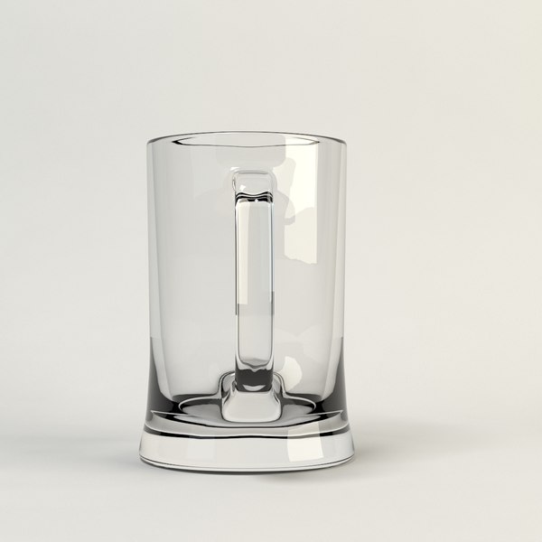 3d beer glass model