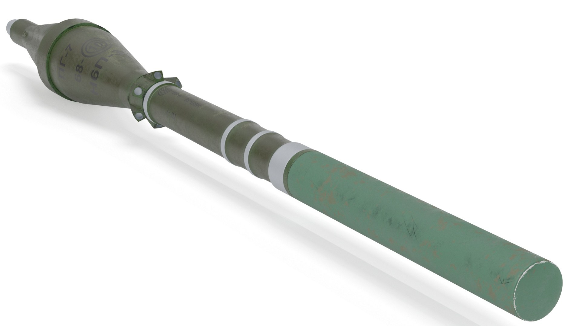 3D Rocket Grenade PG 7VL For RPG 7 - TurboSquid 2063277