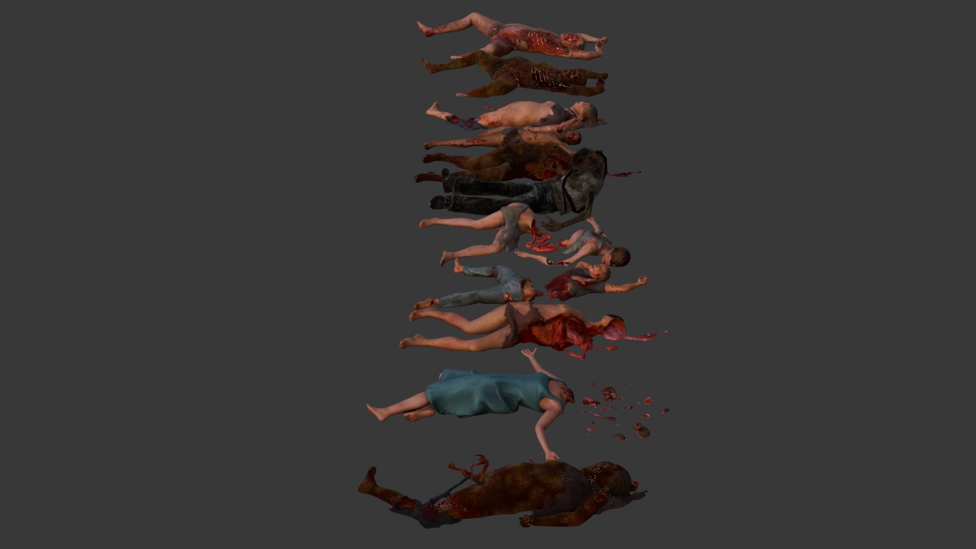 Dead Corpse 3D Model - TurboSquid 2281966