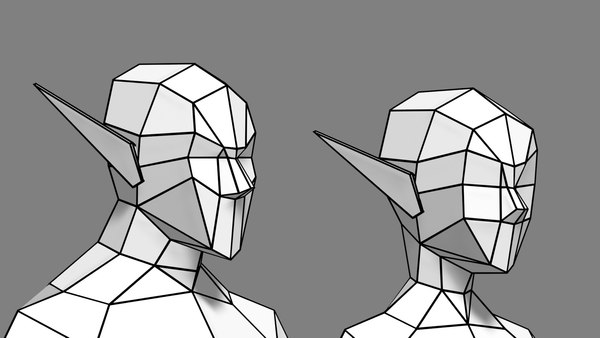 modelo 3d Elfos Low Poly - TurboSquid 1538355