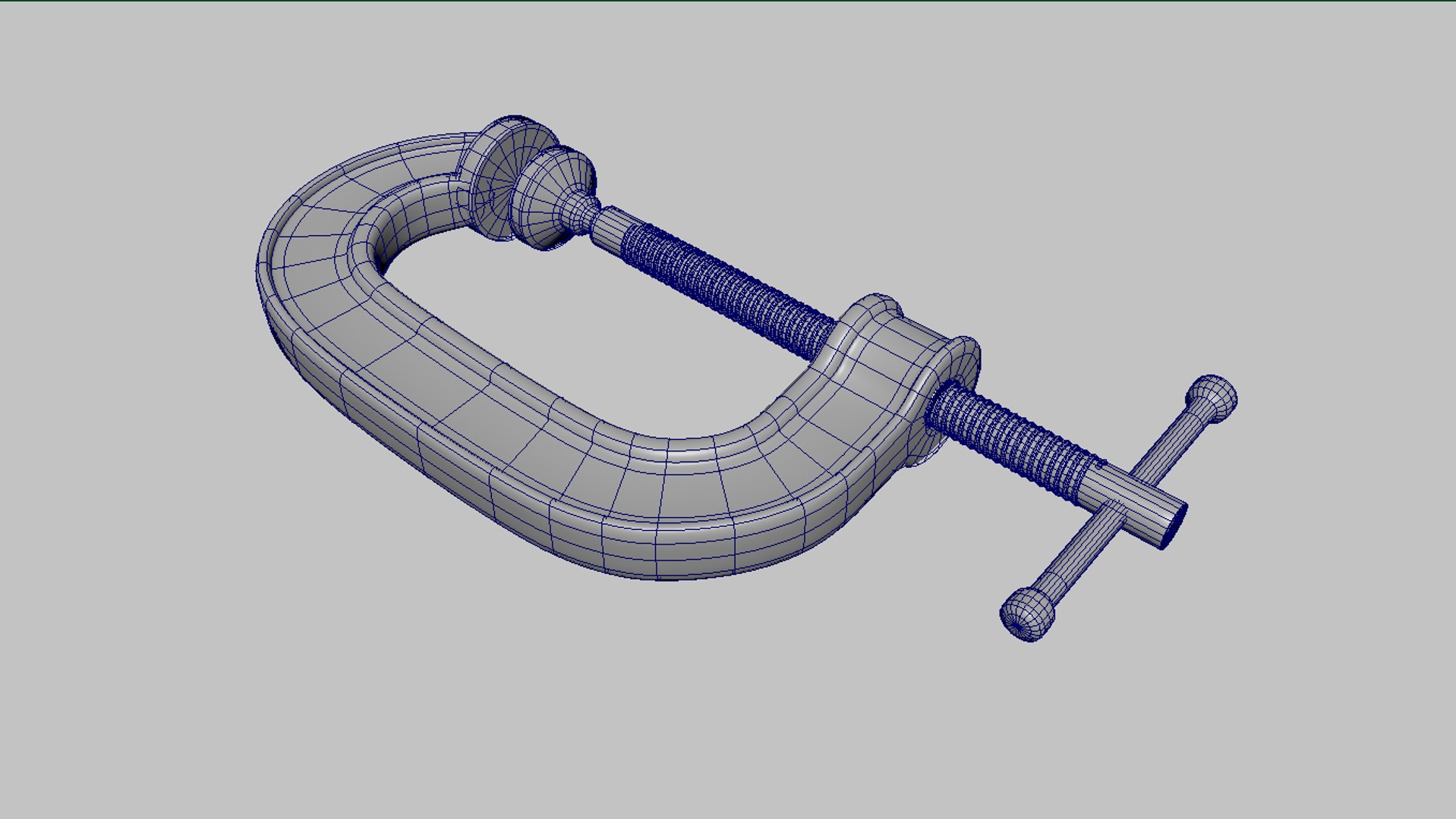 G Clamp 3d Model