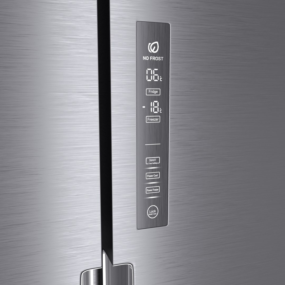 Refrigerator Haier HTF-456DM6RU 3D Model - TurboSquid 2149481