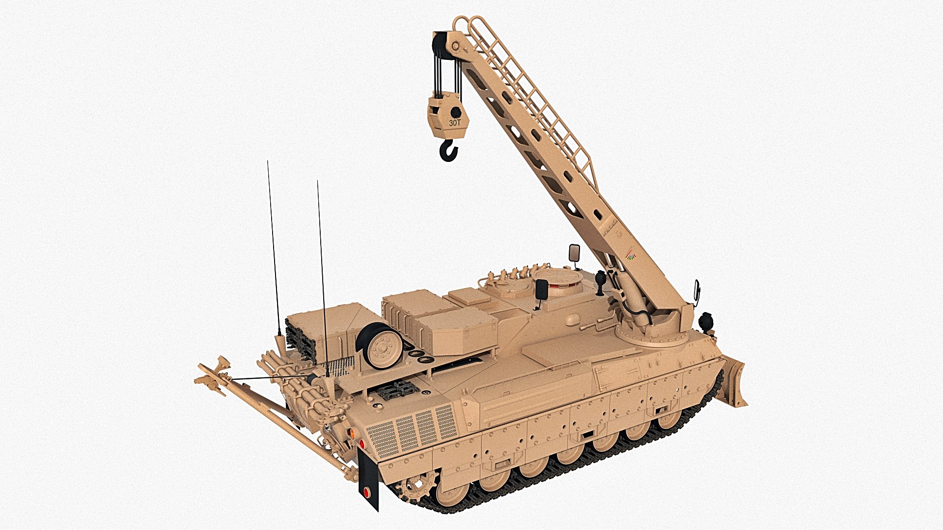 3D Pionierpanzer Wisent 1 ARV Bysanders 3D Models - TurboSquid 1746732