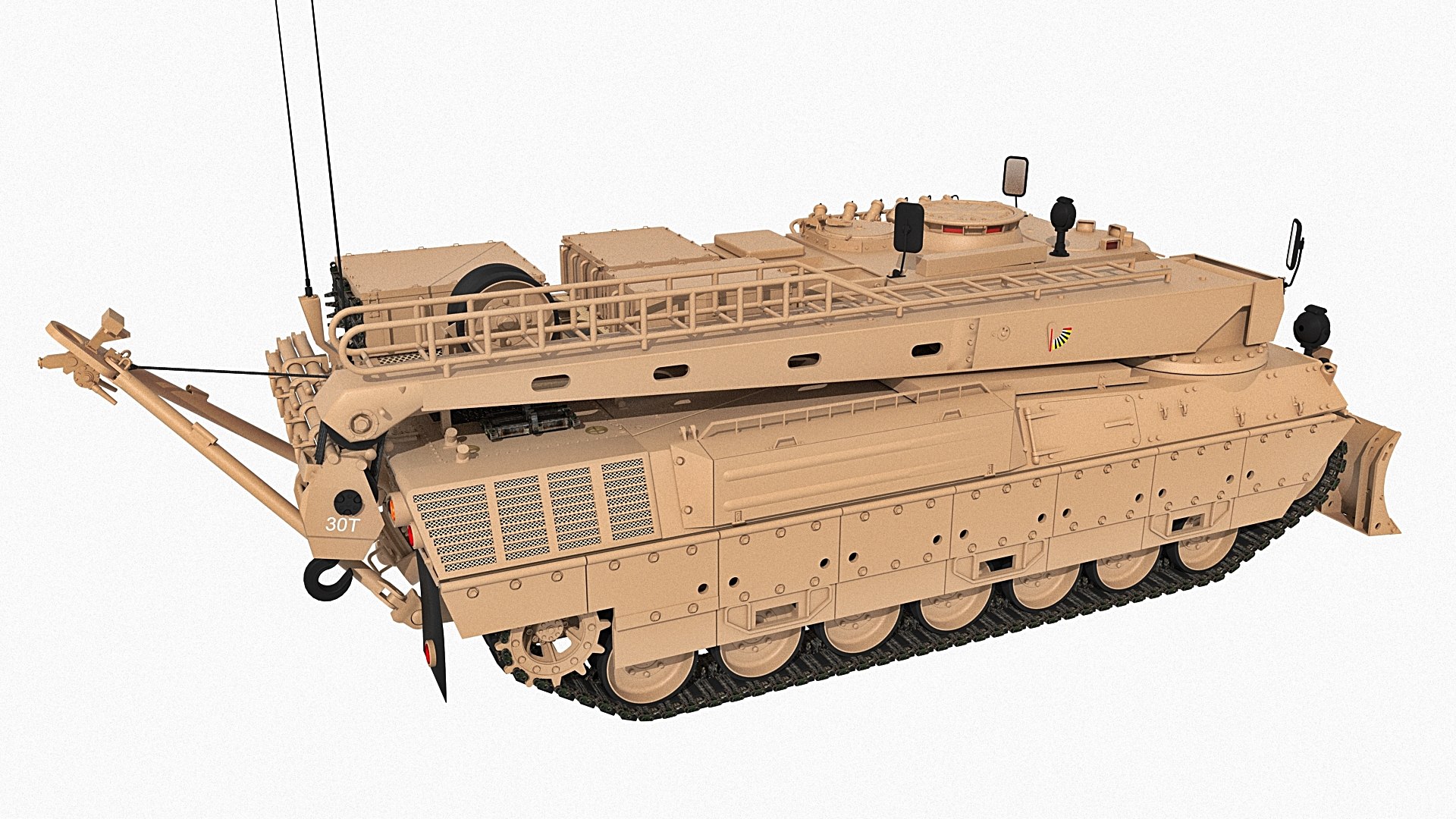 3D Pionierpanzer Wisent 1 ARV Bysanders 3D Models - TurboSquid 1746732