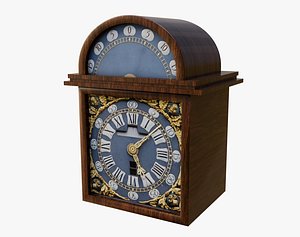 Free 3D Clock Models - Available For Download On TurboSquid