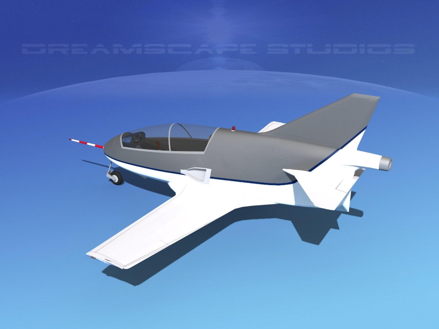 3d Plane Bd-5 Bede Bd-5j