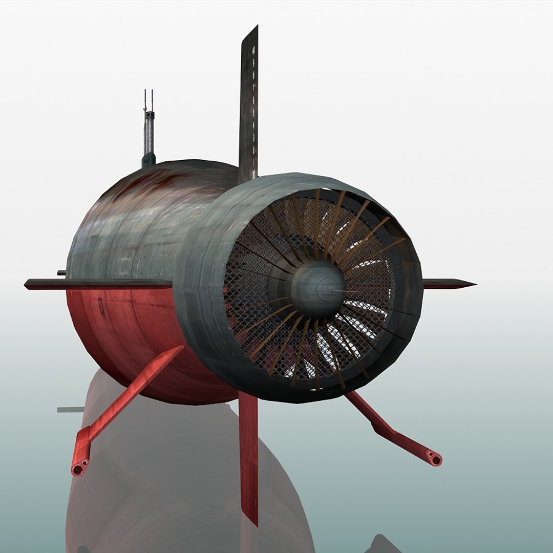 3ds Max Uss Seawolf Ssn-21 Submarine