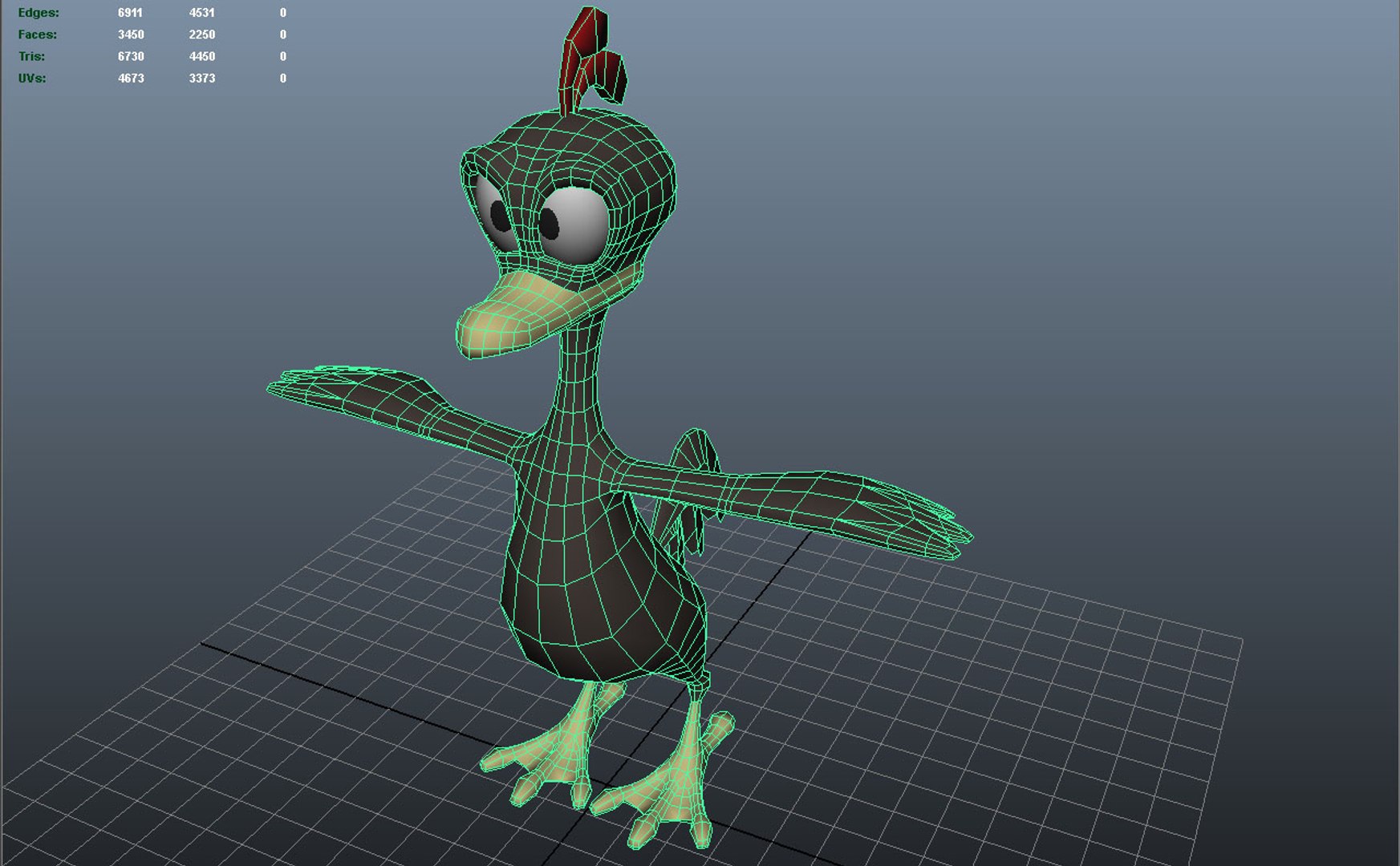 Rig Animation Hd Obj