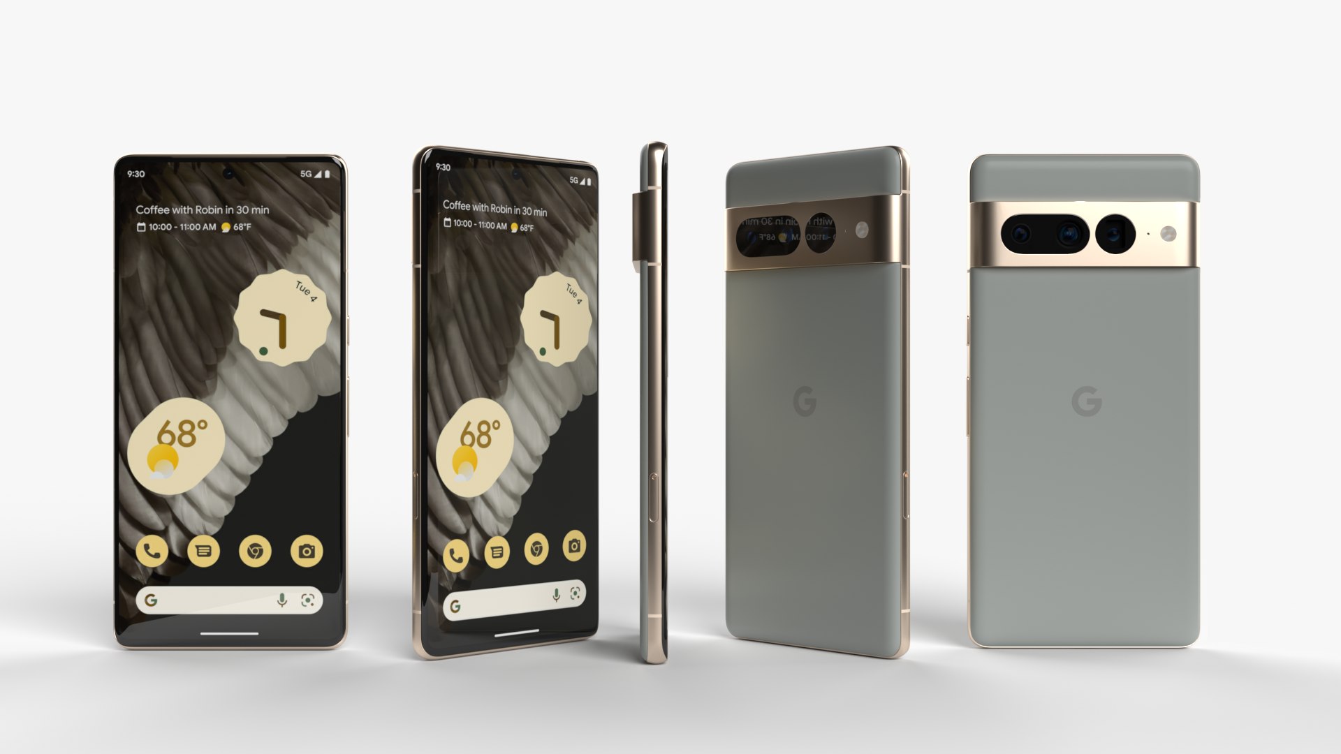 3D Model All Google Products Phones Tablets Buds Watch And Nest Wifi ...