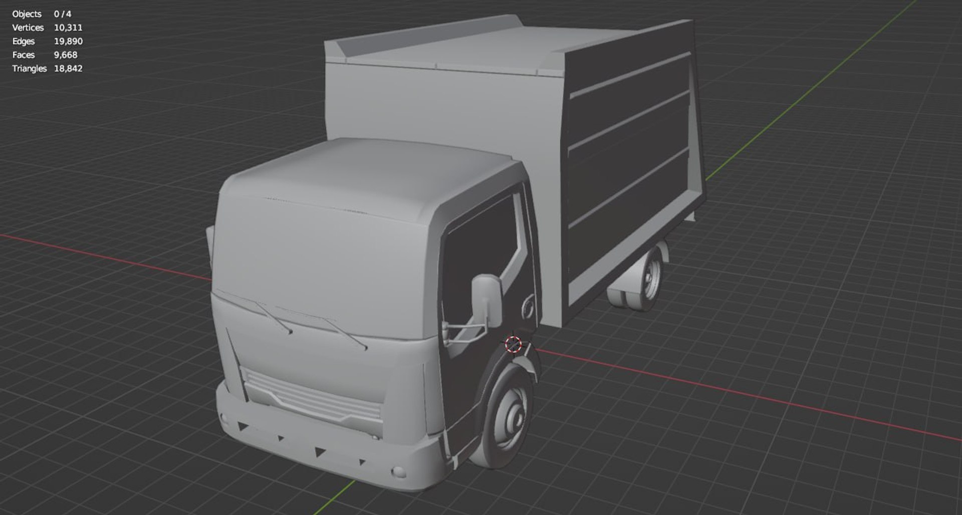 Recycle Truck Waste Car Low Poly 3D - TurboSquid 2058227