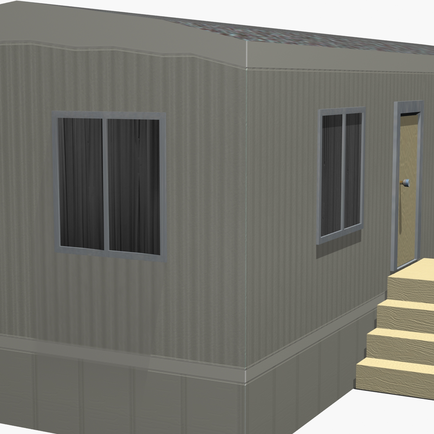 3d mobile home model