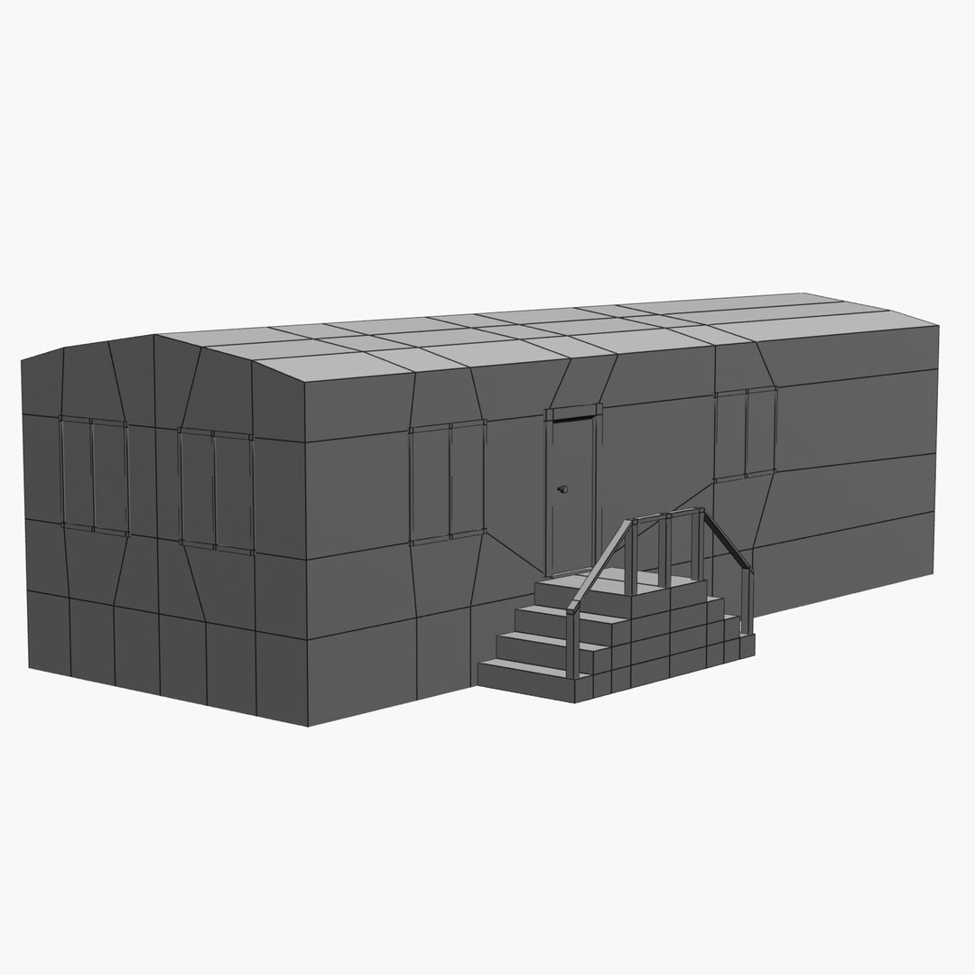 3d Mobile Home Model