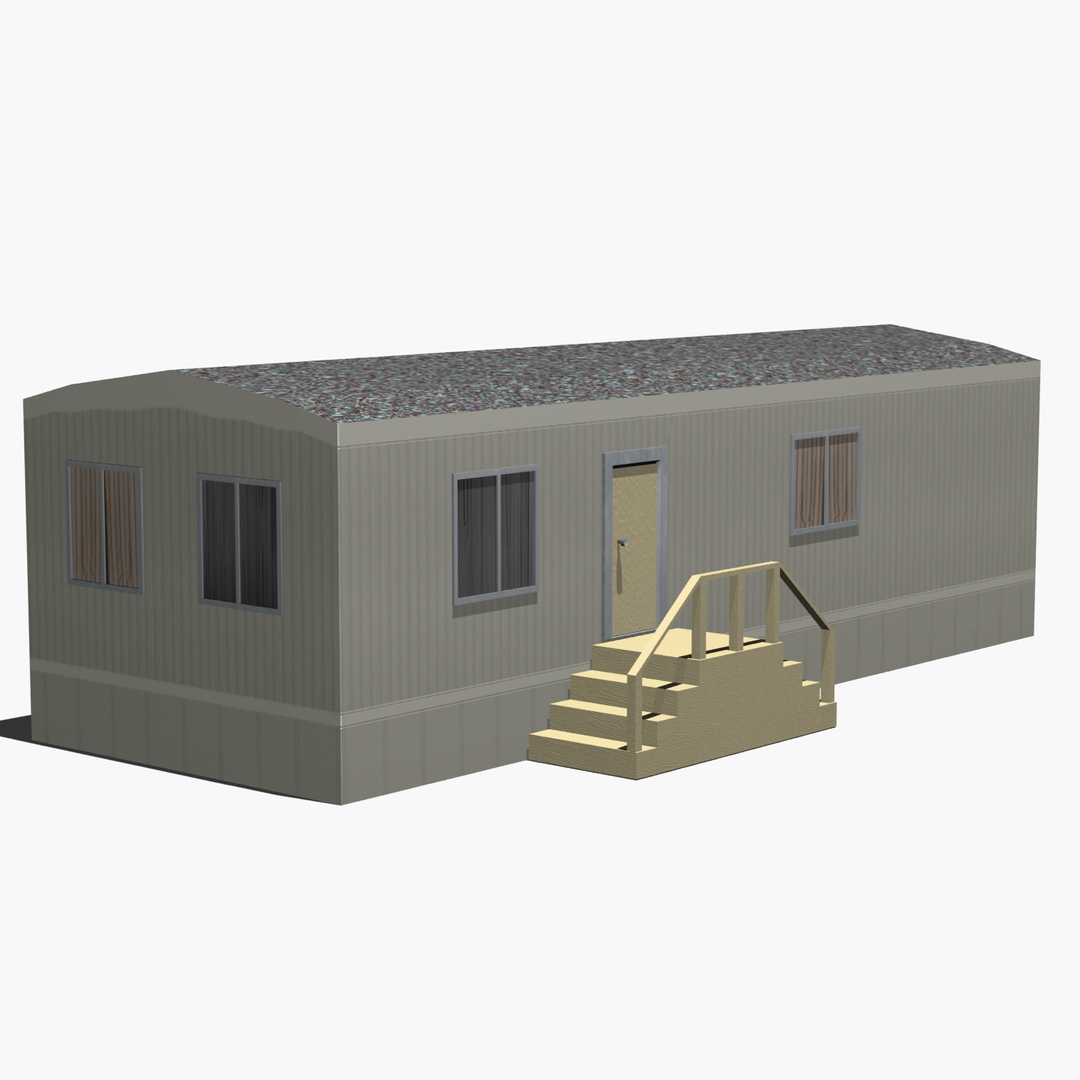 3d mobile home model