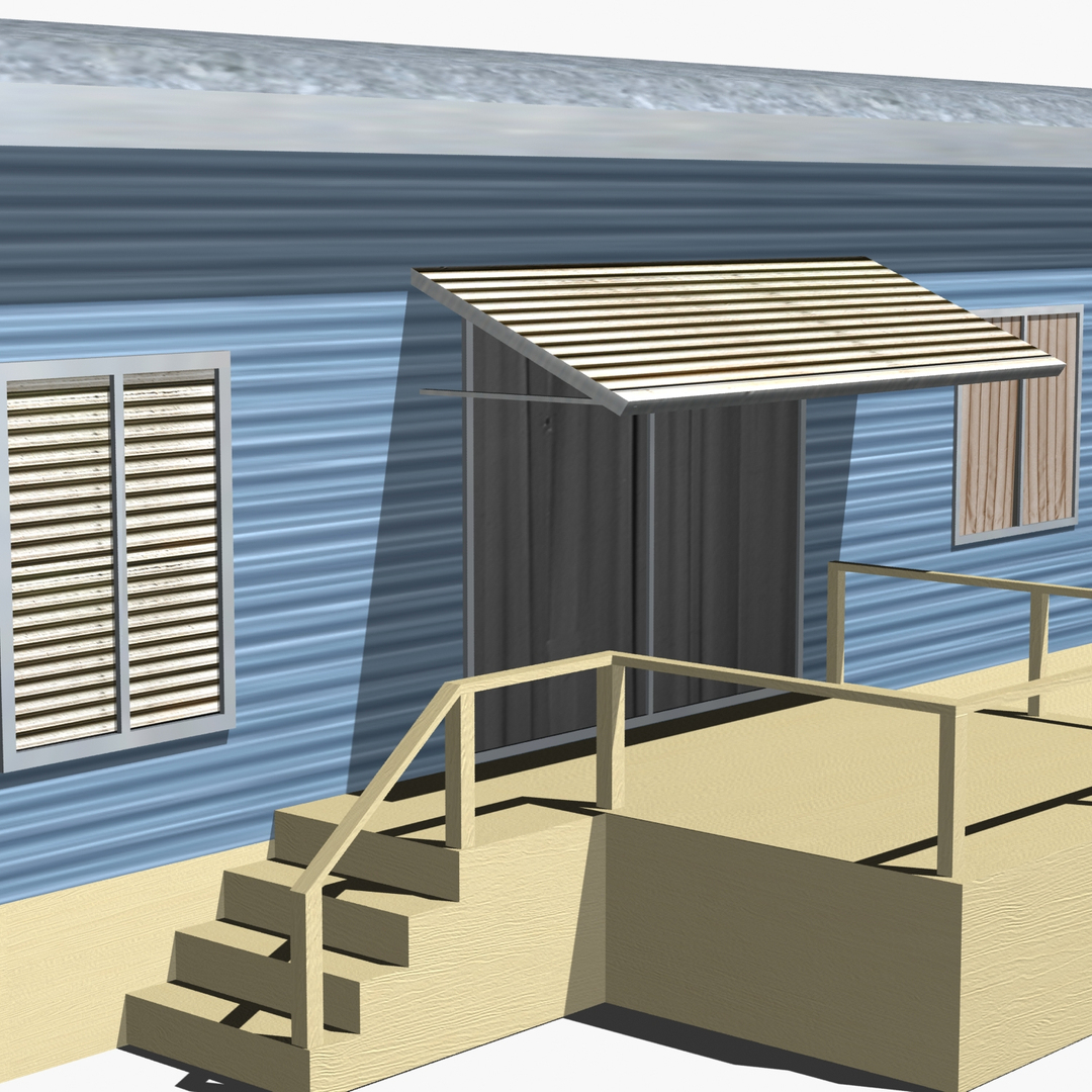 3d mobile home model