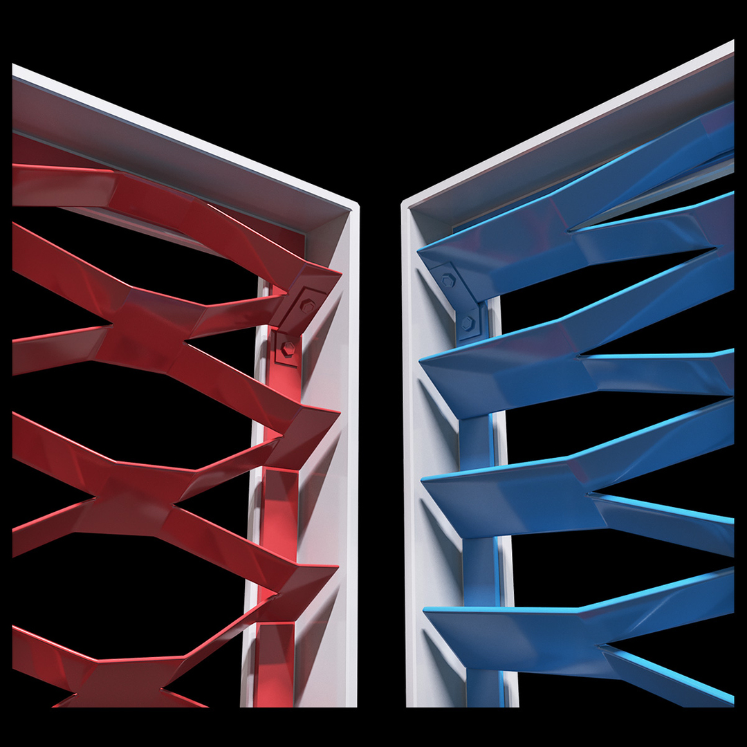 Expanded stainless metal 3D model - TurboSquid 1371424