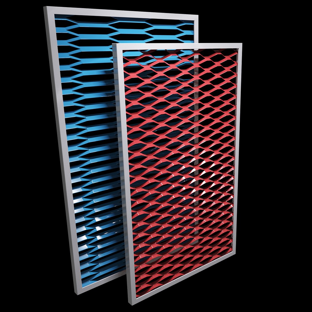 Expanded Stainless Metal 3D Model - TurboSquid 1371424