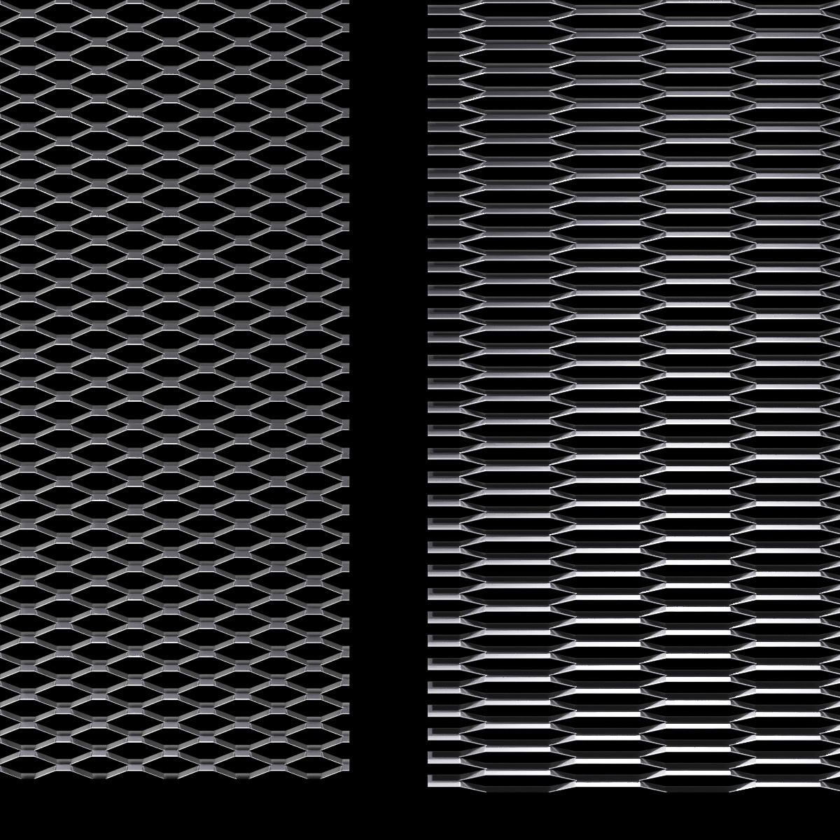 Expanded stainless metal 3D model - TurboSquid 1371424