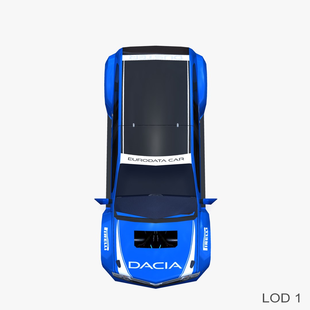 3ds max dacia duster car