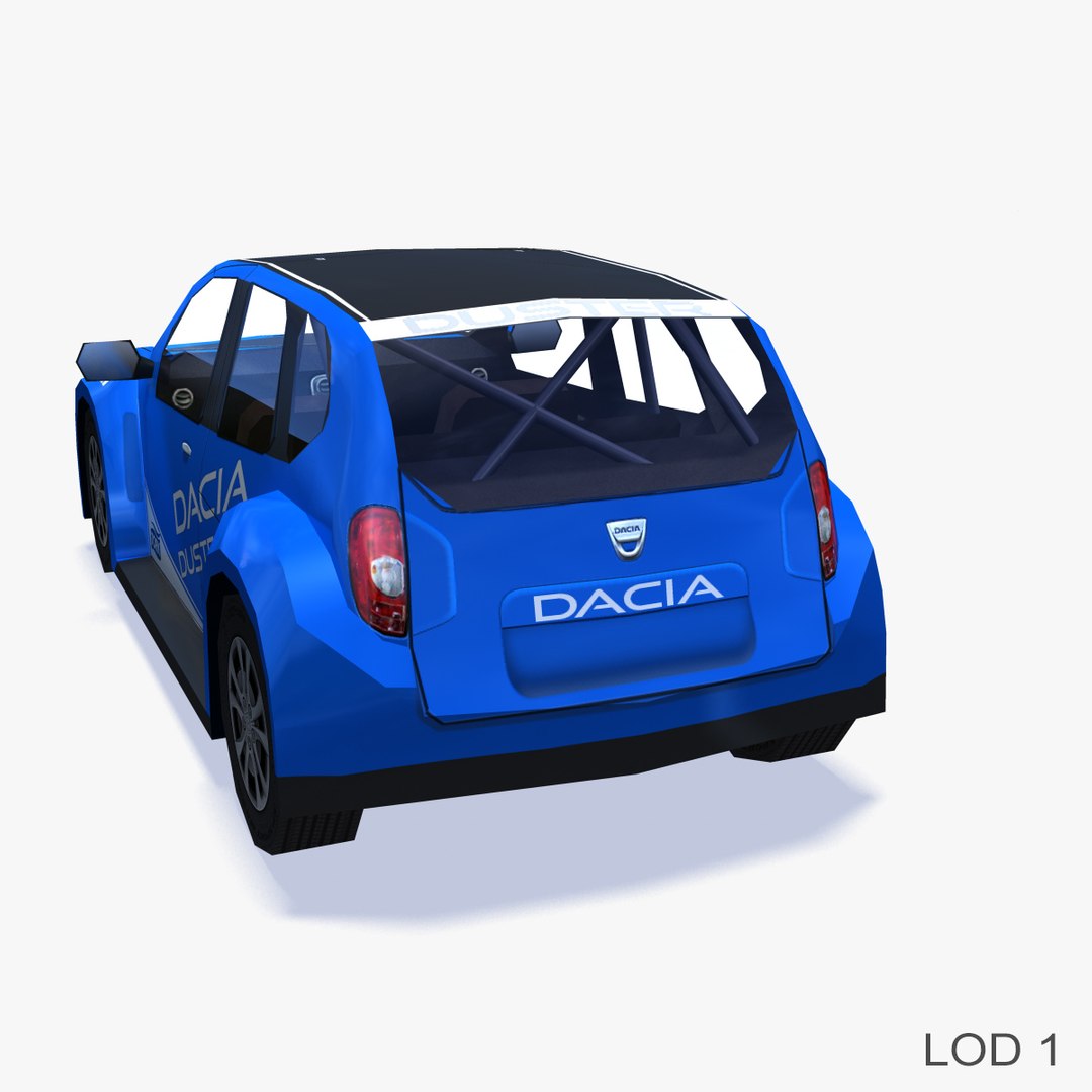 3ds Max Dacia Duster Car