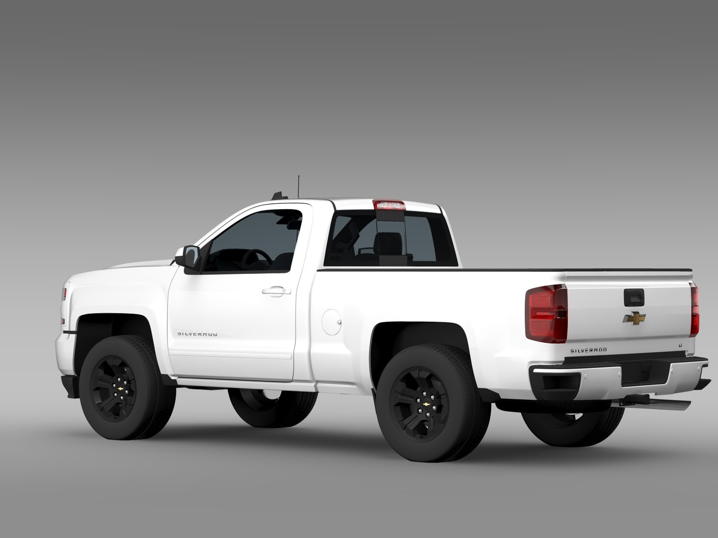 Chevrolet Silverado Lt Z71 3d Model